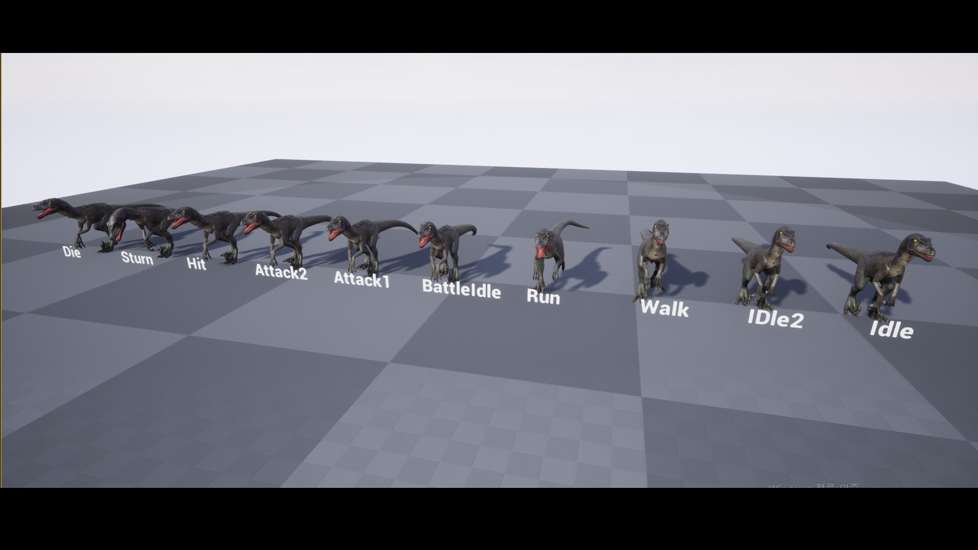 "Animated" Velociraptor in Characters - UE Marketplace