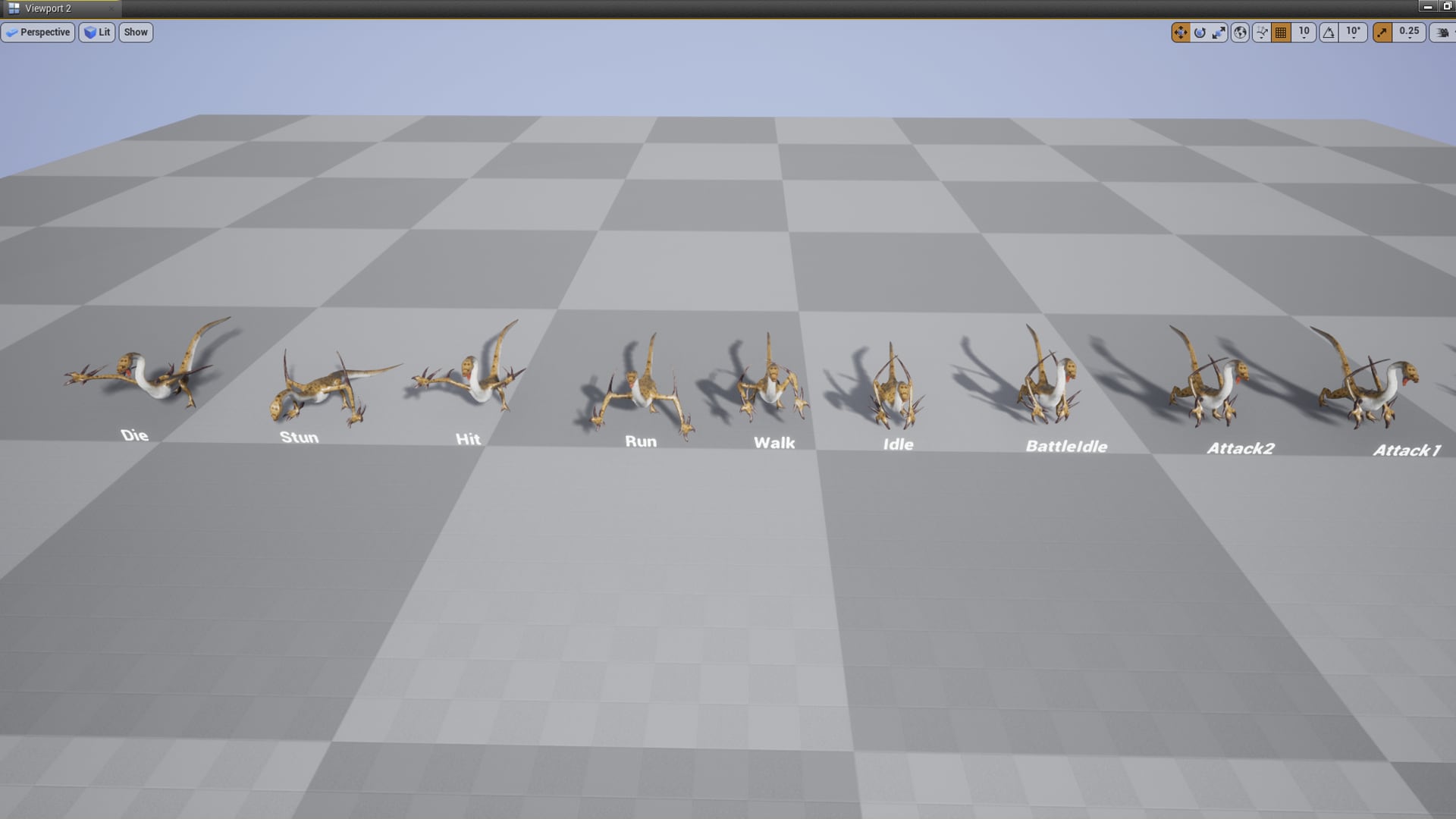 Monster : Snake Wyvern in Characters - UE Marketplace