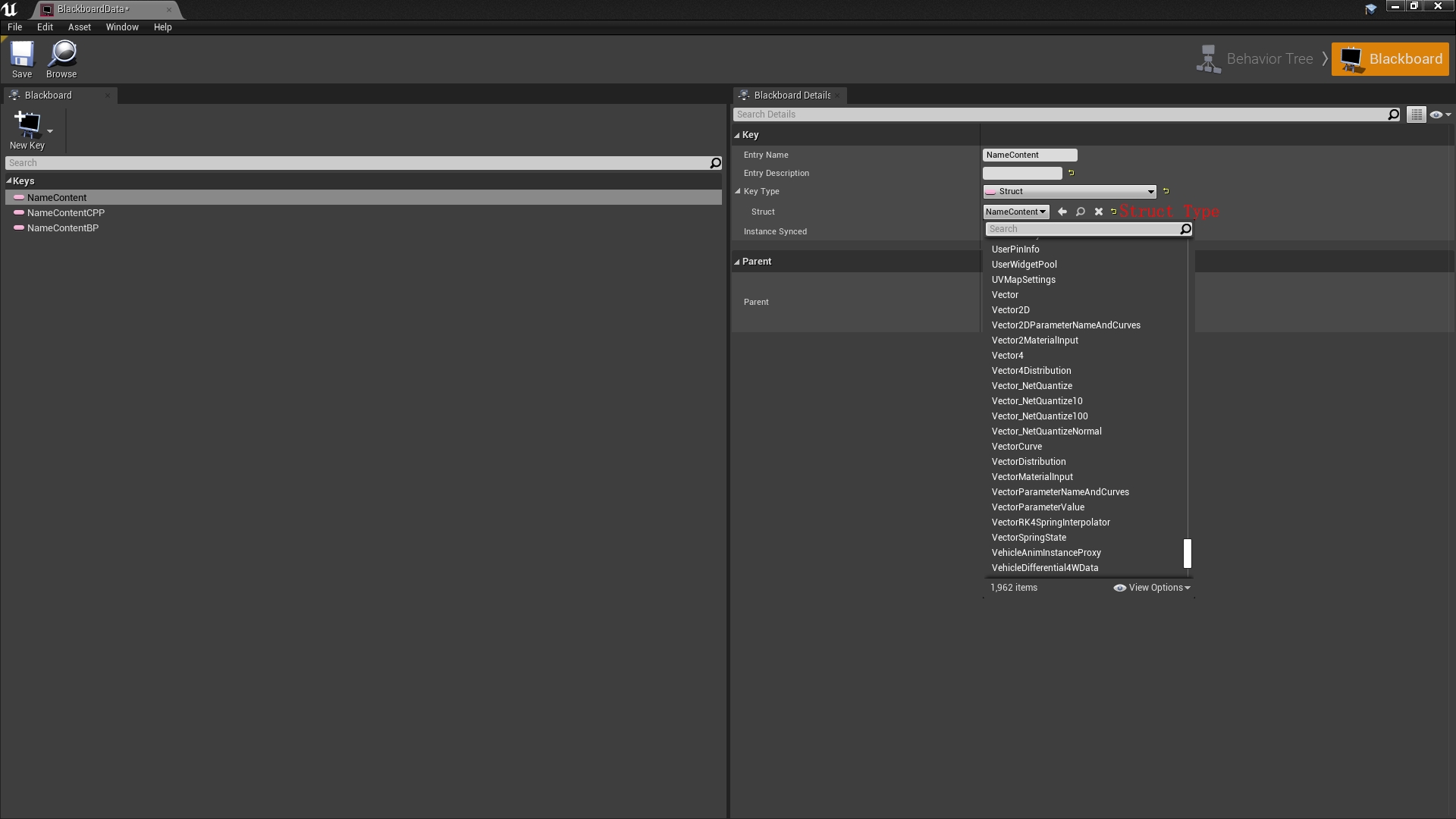 Blackboard Extension In Code Plugins Ue Marketplace