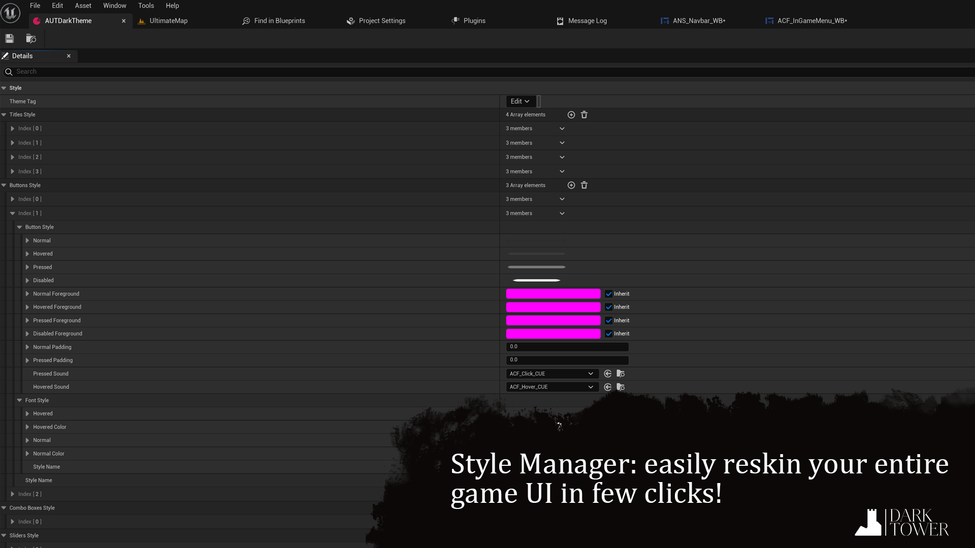 Ascent UI Tools - Gamepad Navigation & UI Framework
