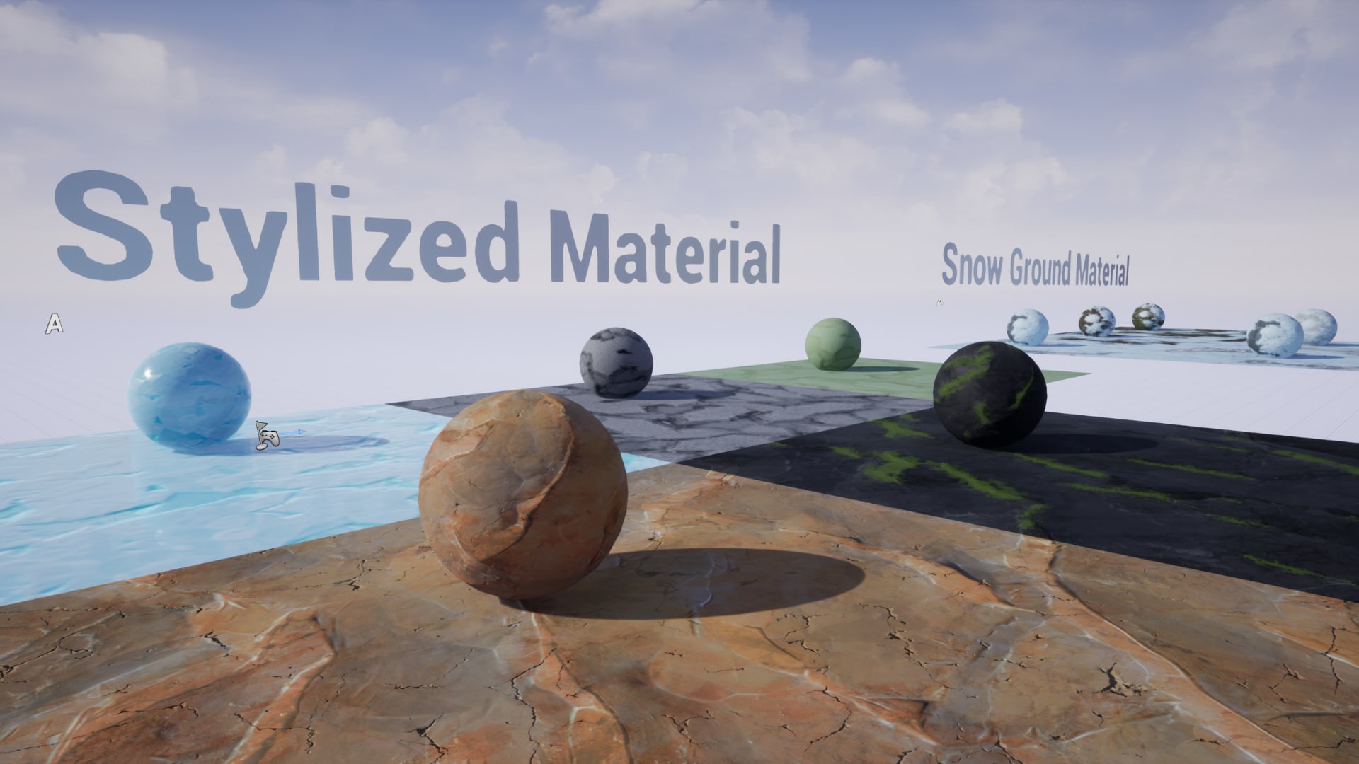 Stylized Material in Materials - UE Marketplace