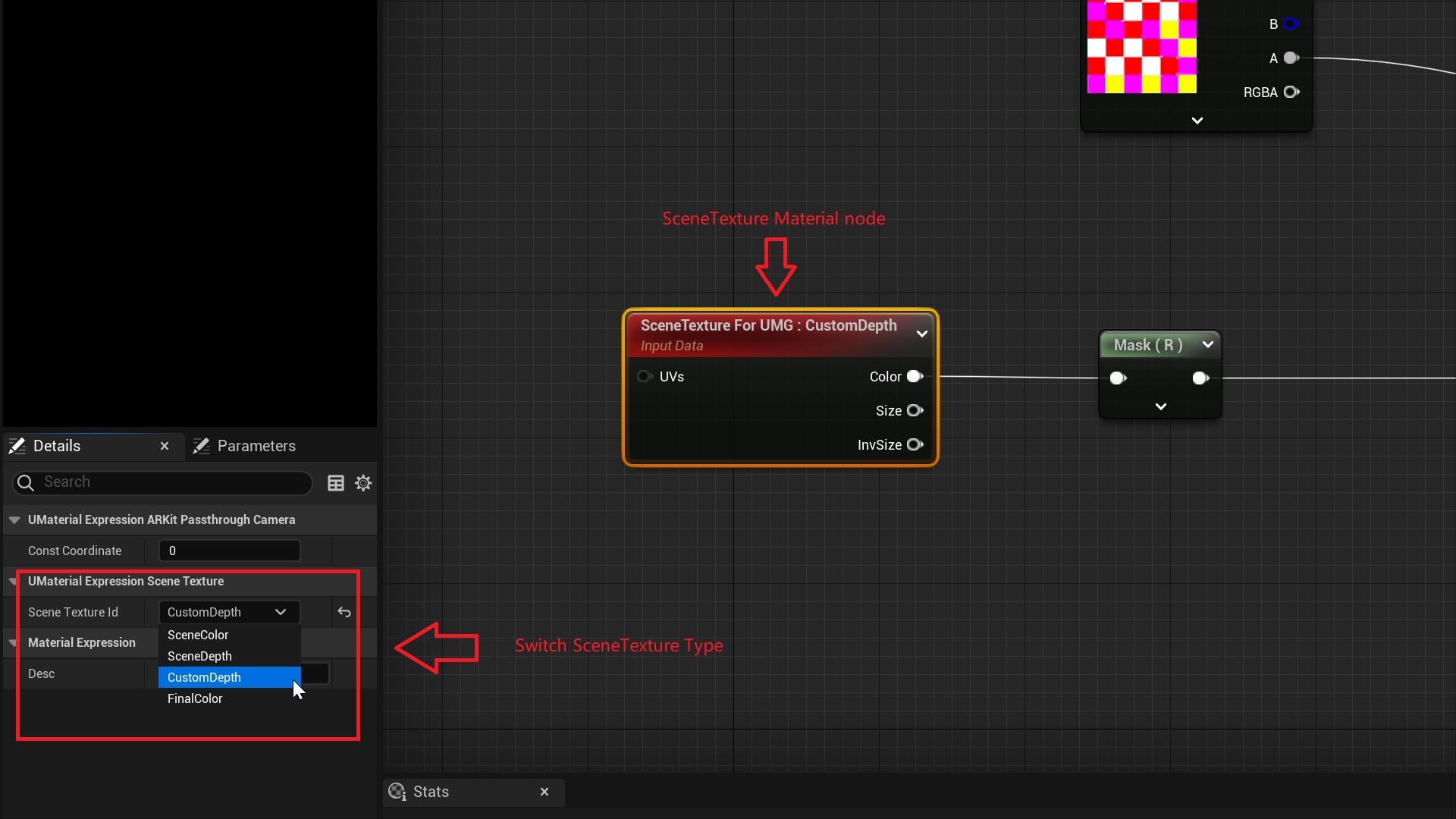 SceneTextureForUMG in Code Plugins - UE Marketplace