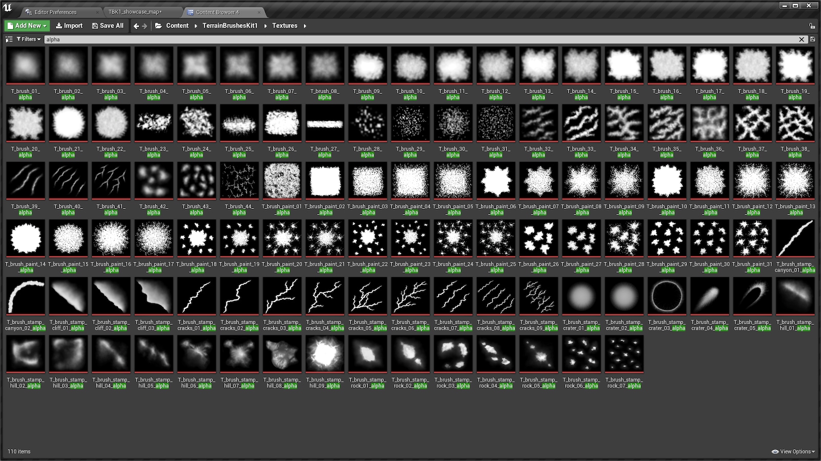 Landscape Brushes Kit in Textures - UE Marketplace