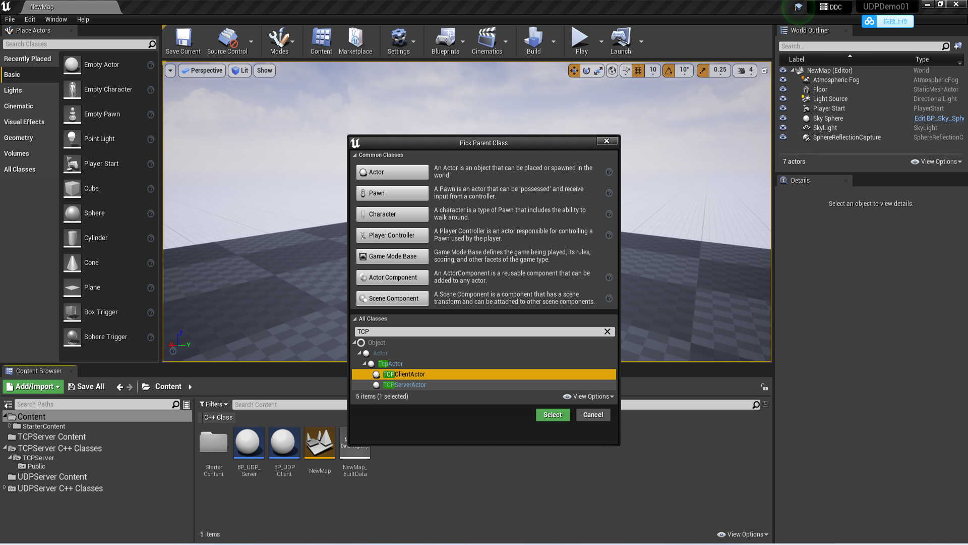 TCP/IP Socket Server And Client in Code Plugins - UE Marketplace