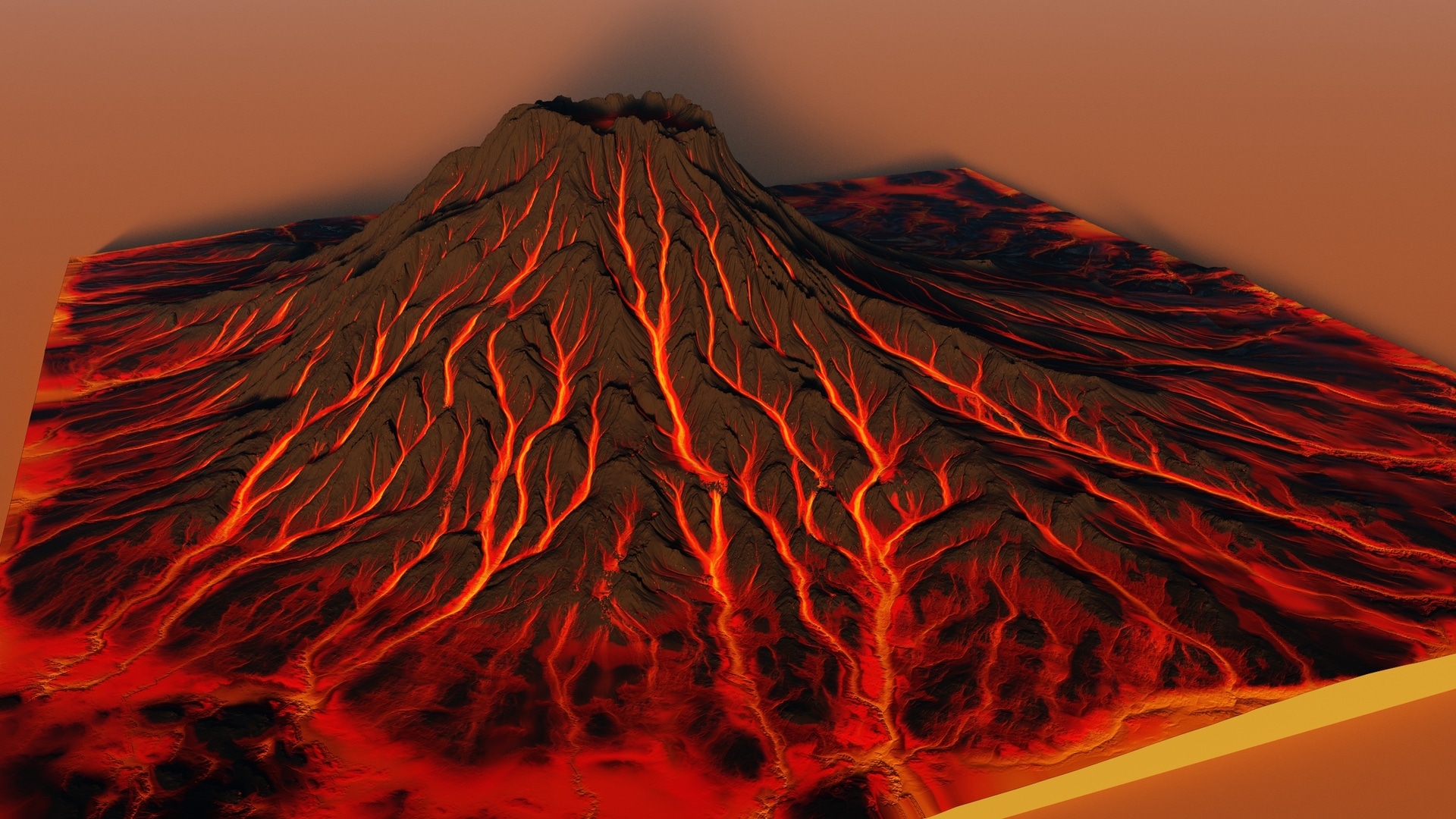 Heightmaps- Volcano：テクスチャー - UE マーケットプレイス