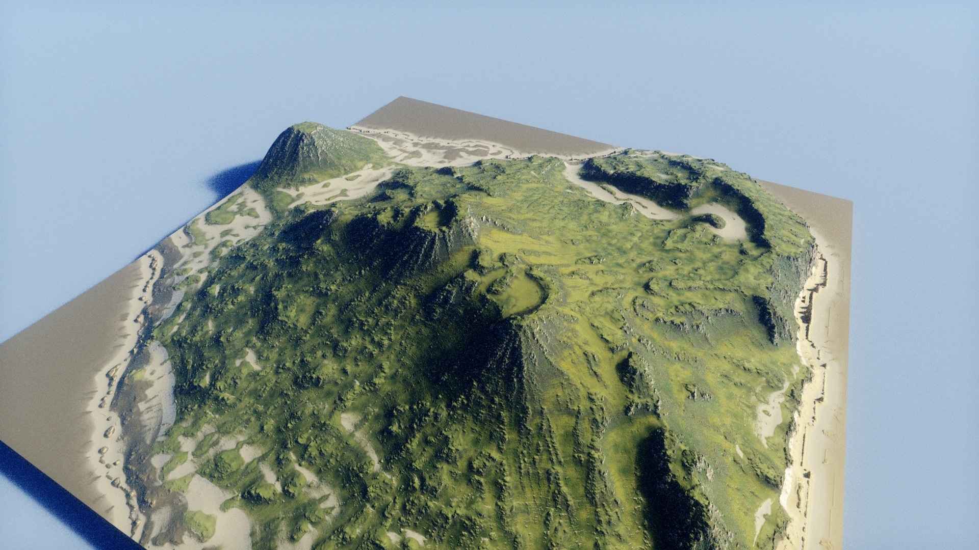 Heightmap & Brush Tools - Island in Textures - UE Marketplace