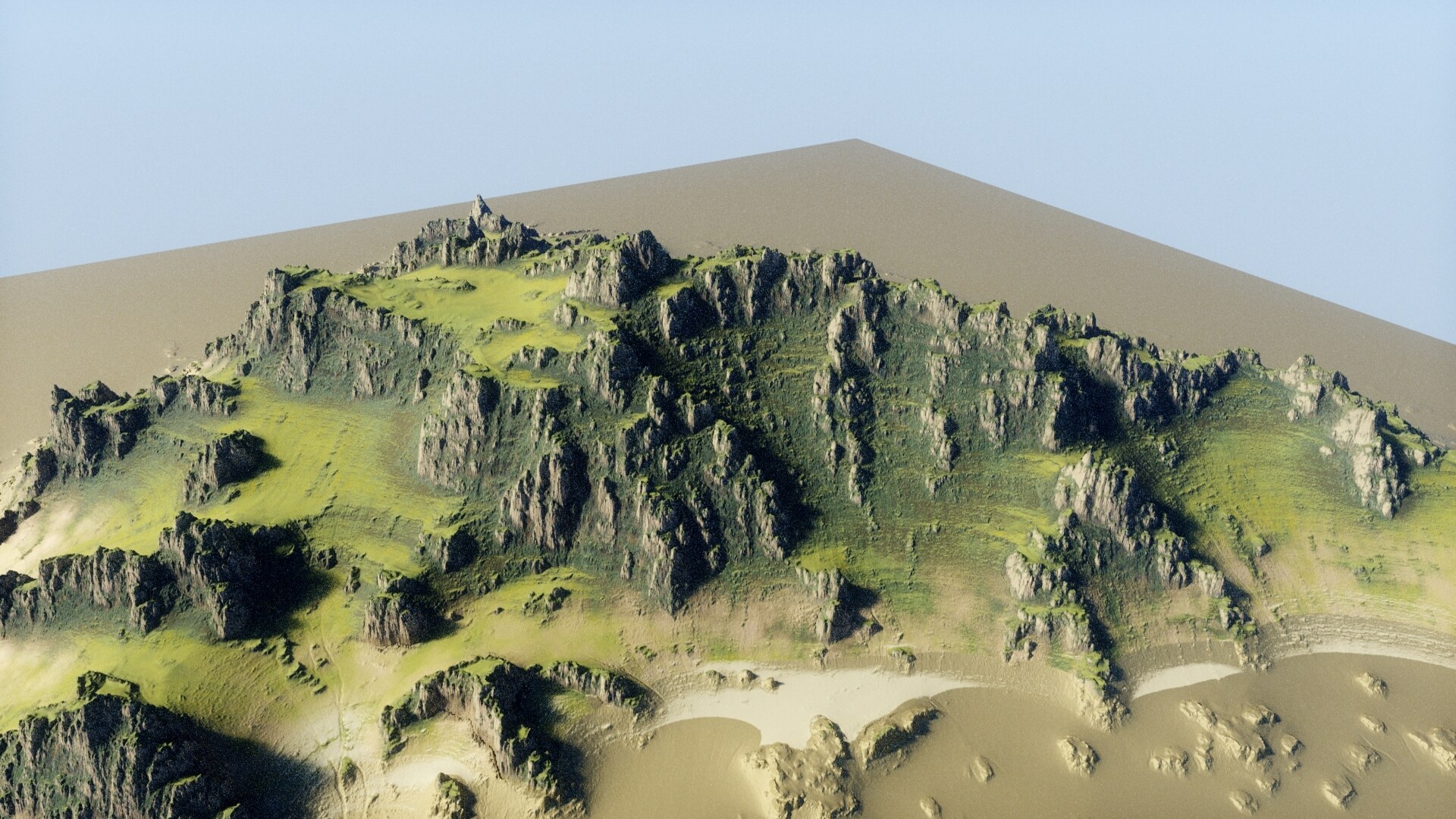 Heightmap & Brush Tools - Island in Textures - UE Marketplace