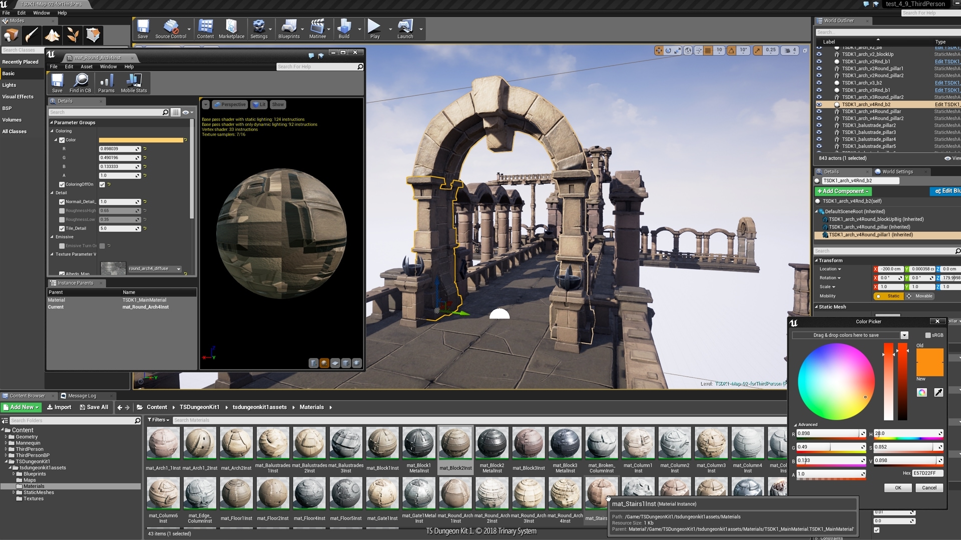 TS Dungeon Kit 1 in Props - UE Marketplace