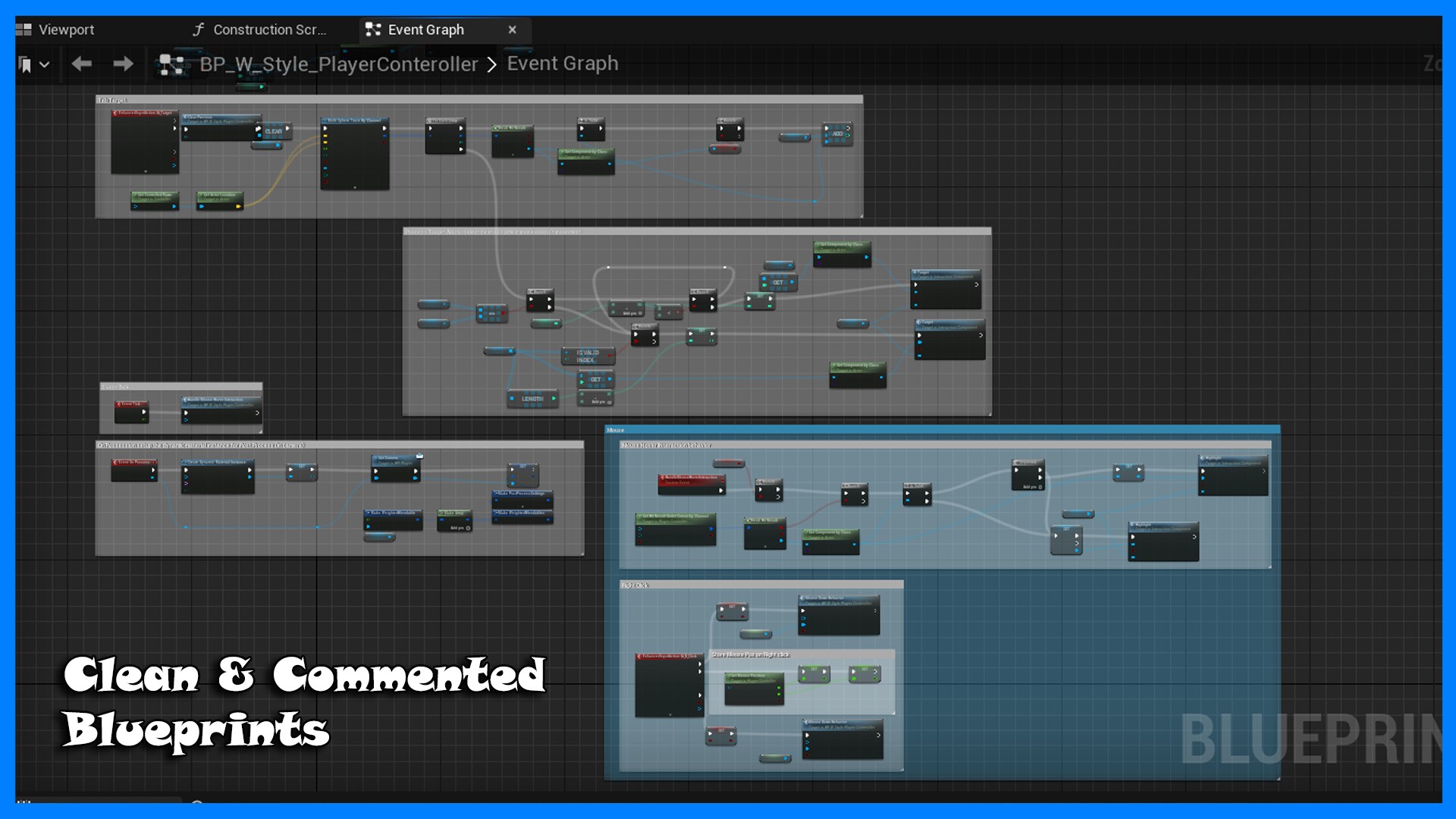 Tab Target Template in Blueprints - UE Marketplace