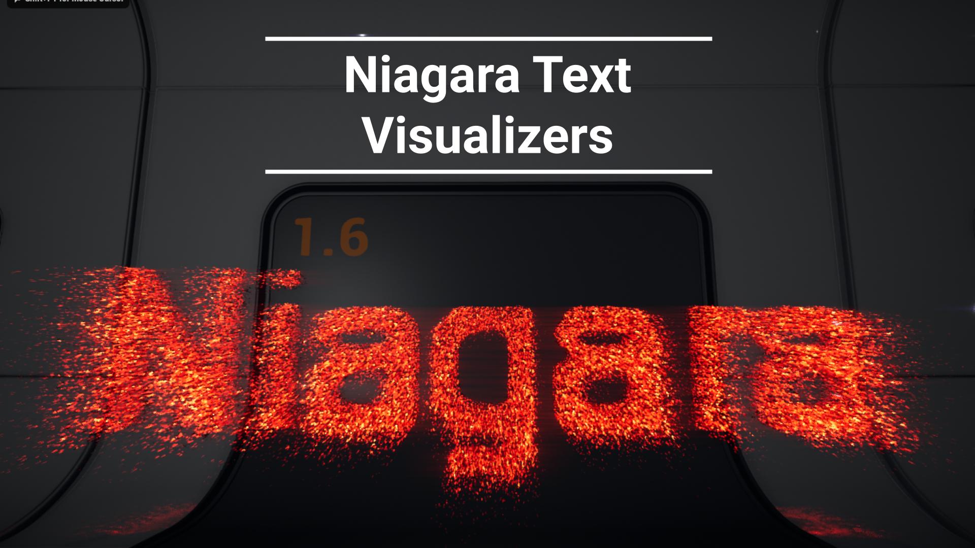 LEAKED GAME ASSETS - Niagara Text Visualizers