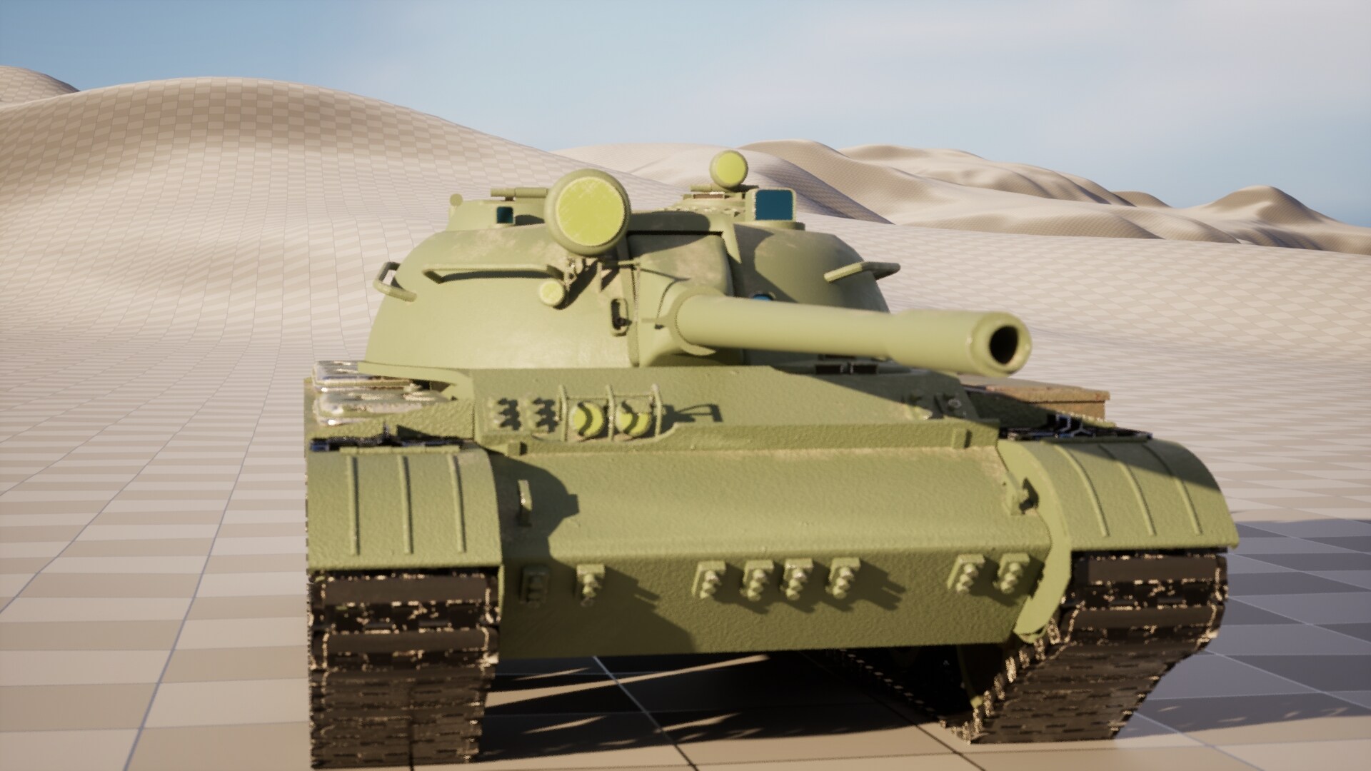 T55 Tank in Blueprints - UE Marketplace