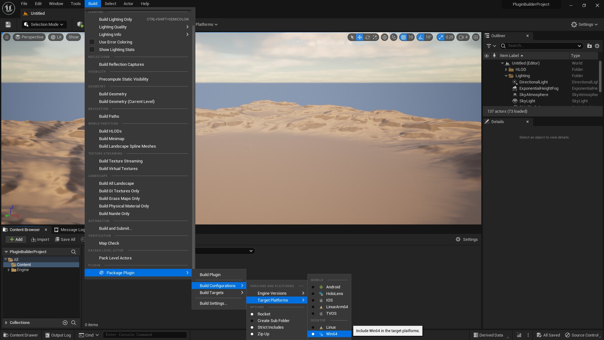 Plugin Builder In Code Plugins Ue Marketplace