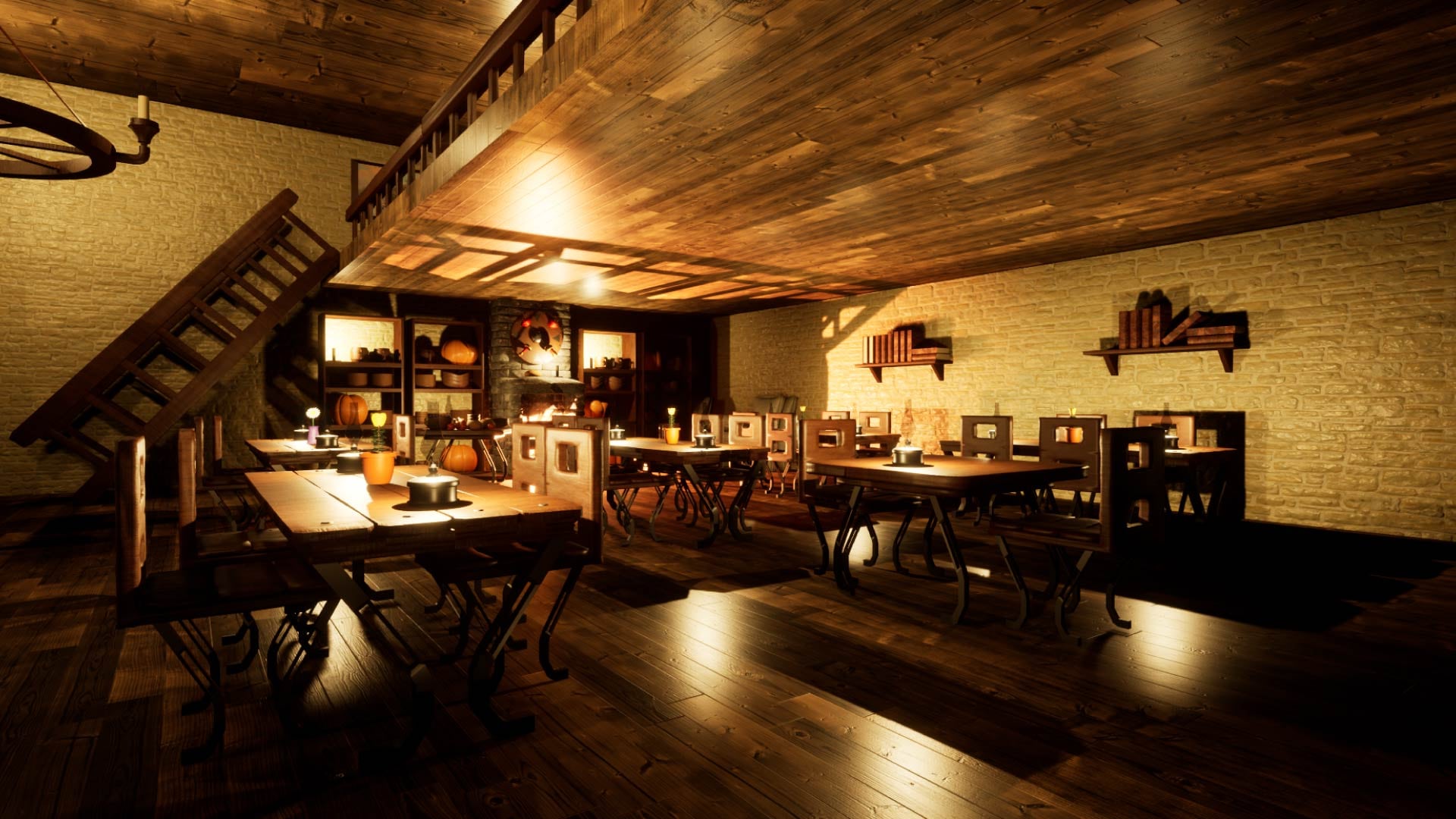 Stylized Old Tavern Package in Environments - UE Marketplace