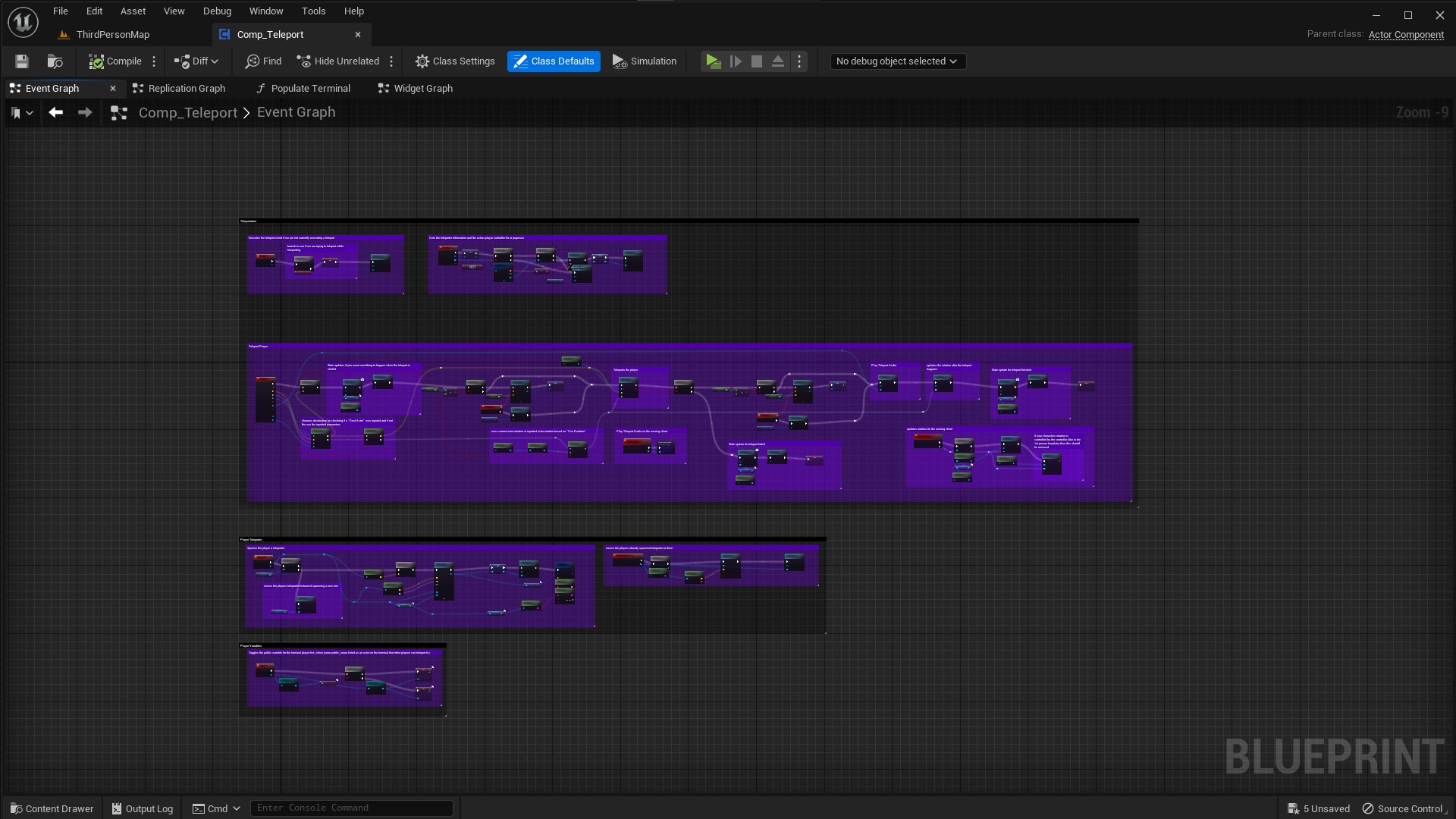 MultiplayerTeleportComp in Blueprints - UE Marketplace