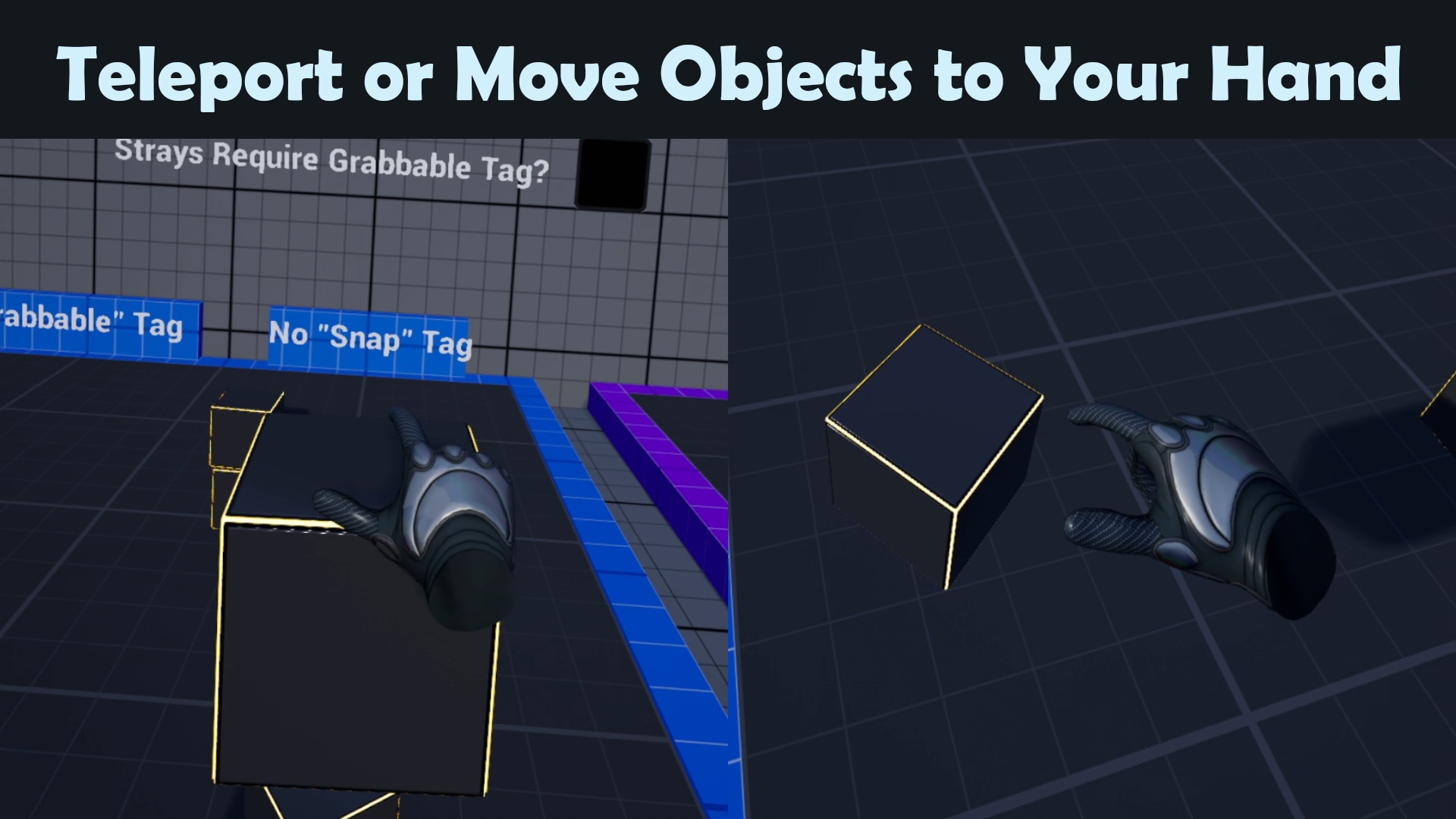 VR Distance Grabbing in Blueprints - UE Marketplace