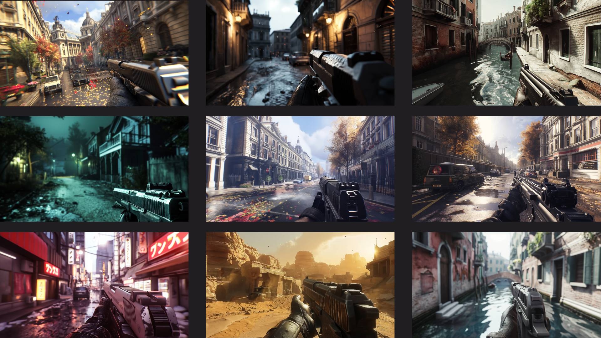 NHC - Shooter Backgrounds in 2D Assets - UE Marketplace