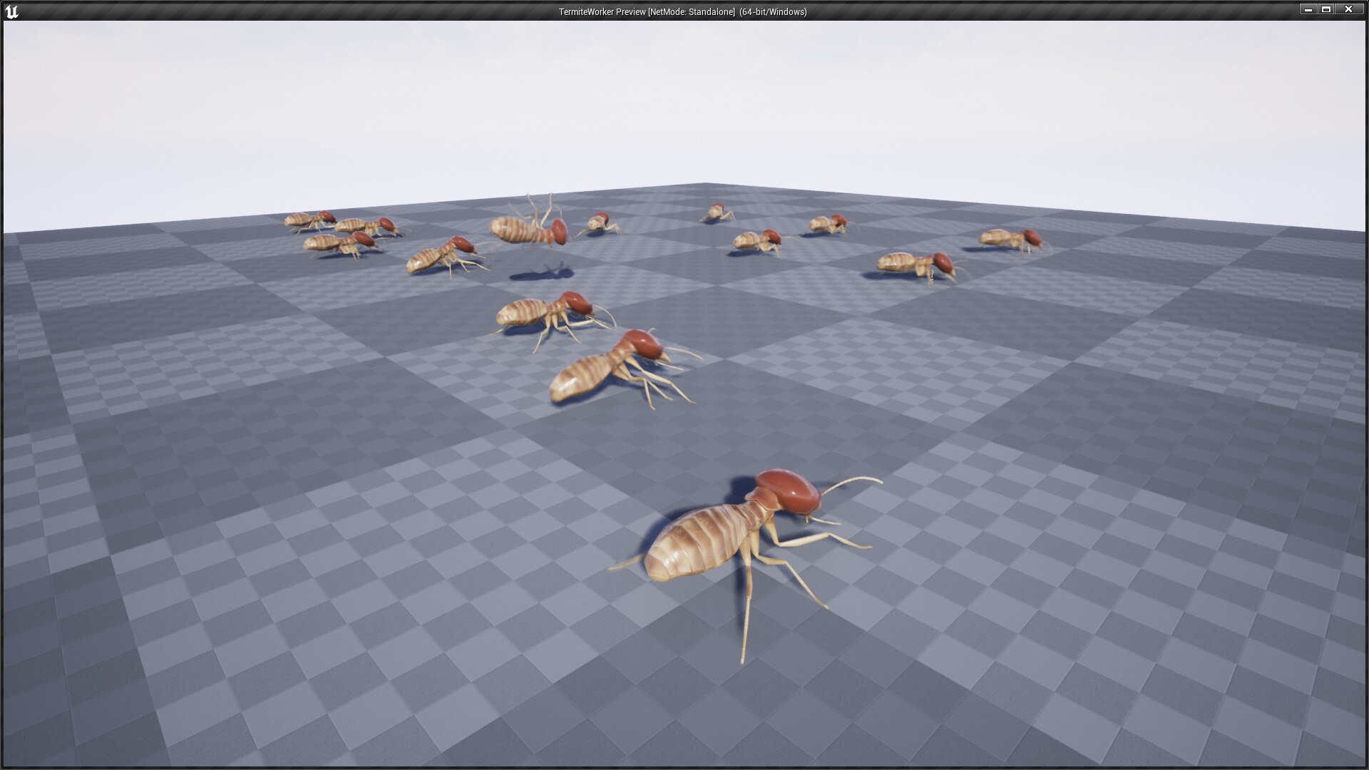 在角色创建的Termite Worker - 虚幻引擎商城