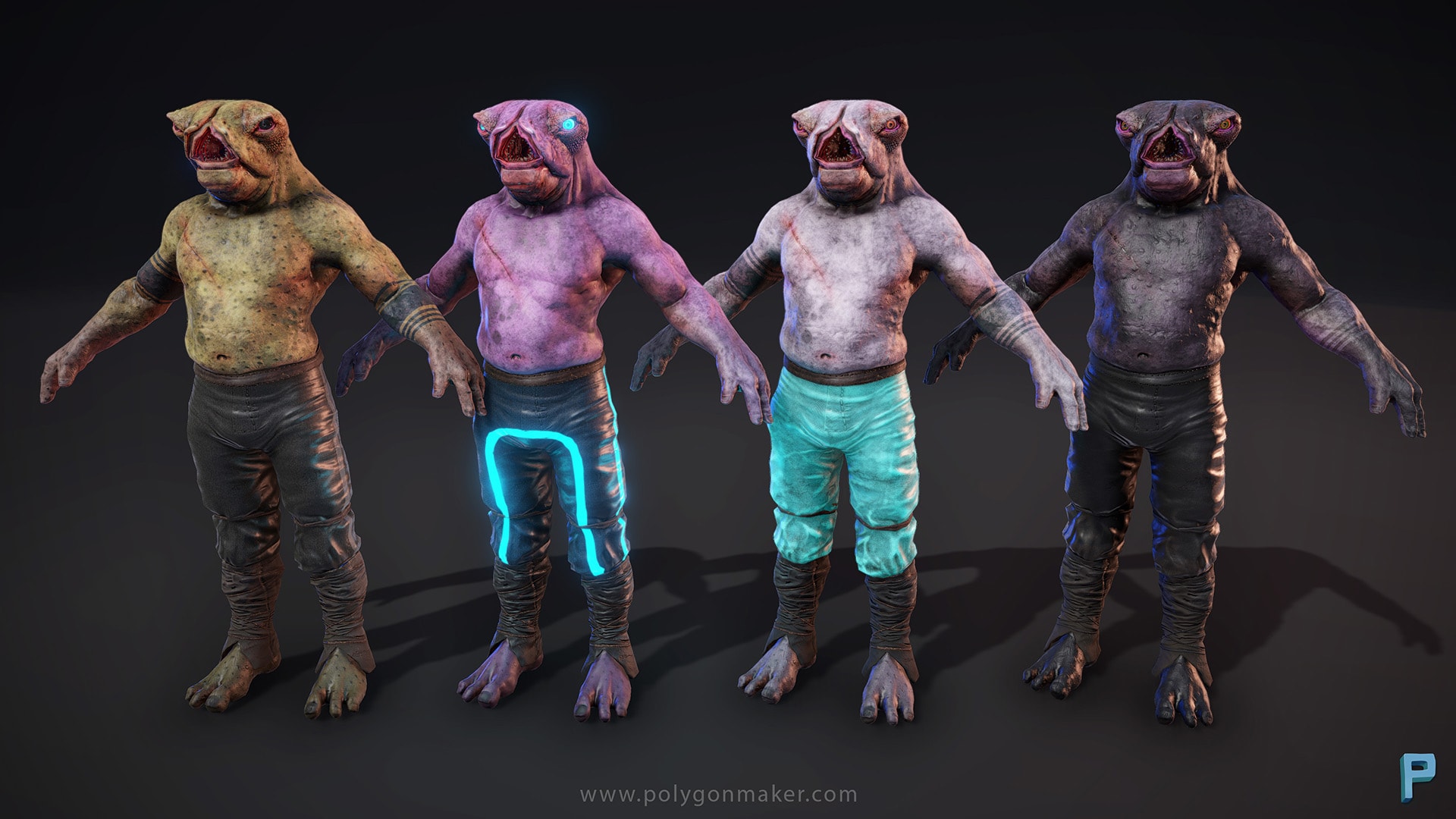 Alien Brute in Characters - UE Marketplace