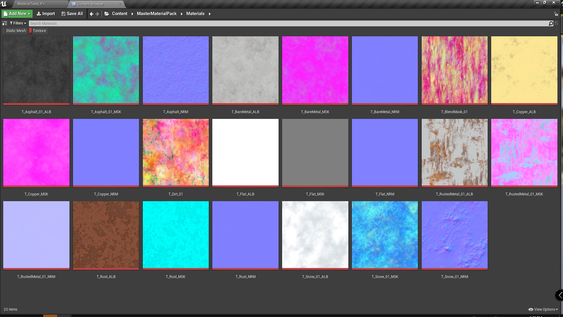 Master Material Pack V 1.1 in Materials - UE Marketplace