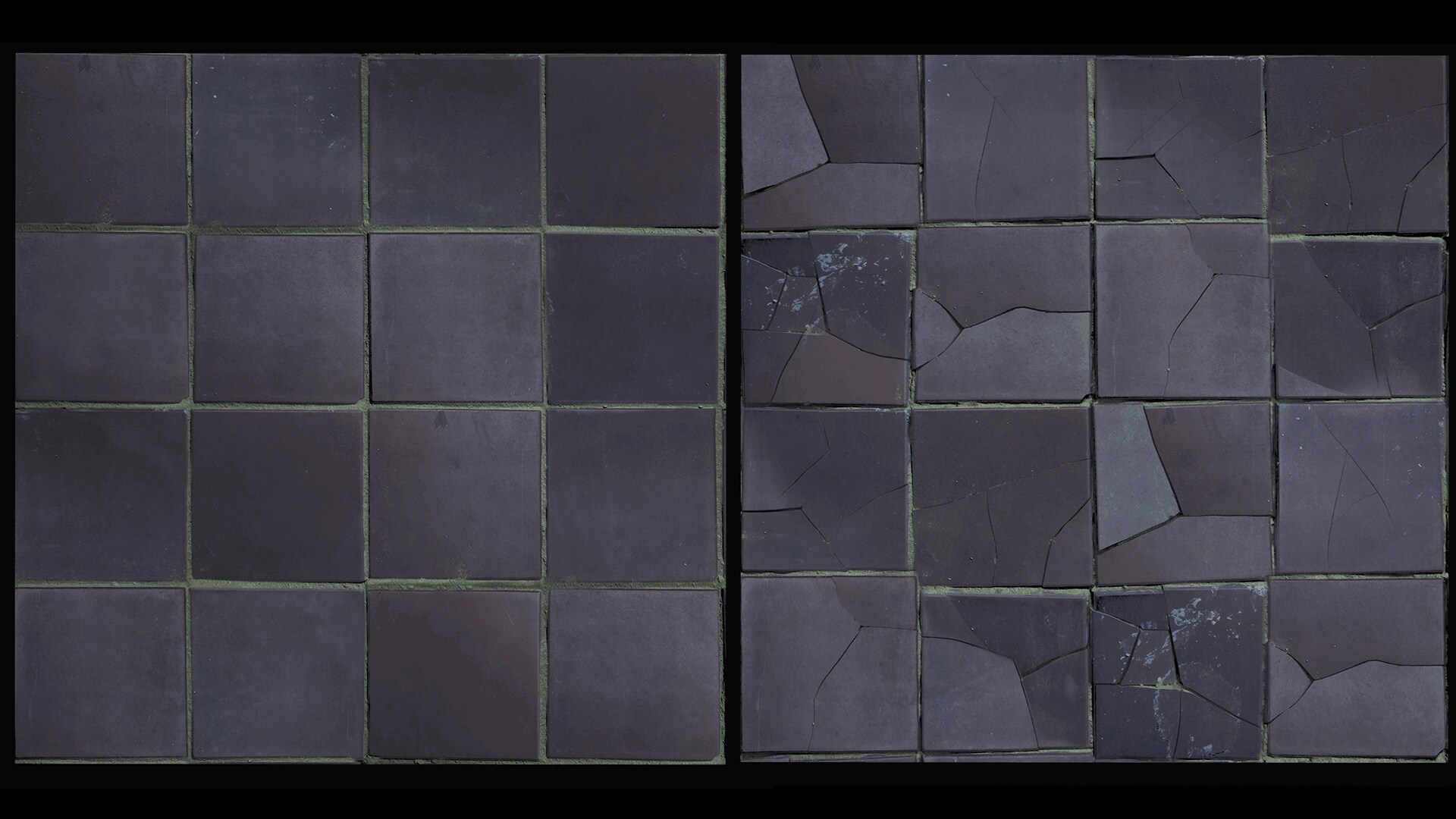 Tile Damage Pack 01, 카테고리 머티리얼 - UE 마켓플레이스