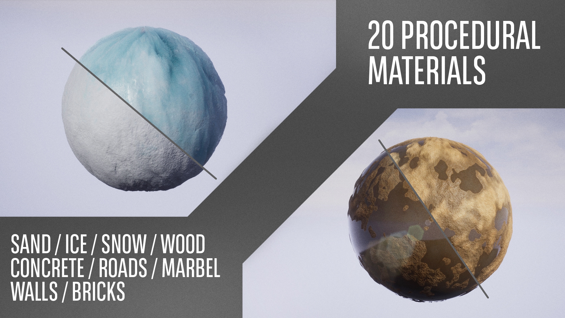 20 Procedural Materials (Essentials) in Materials - UE Marketplace