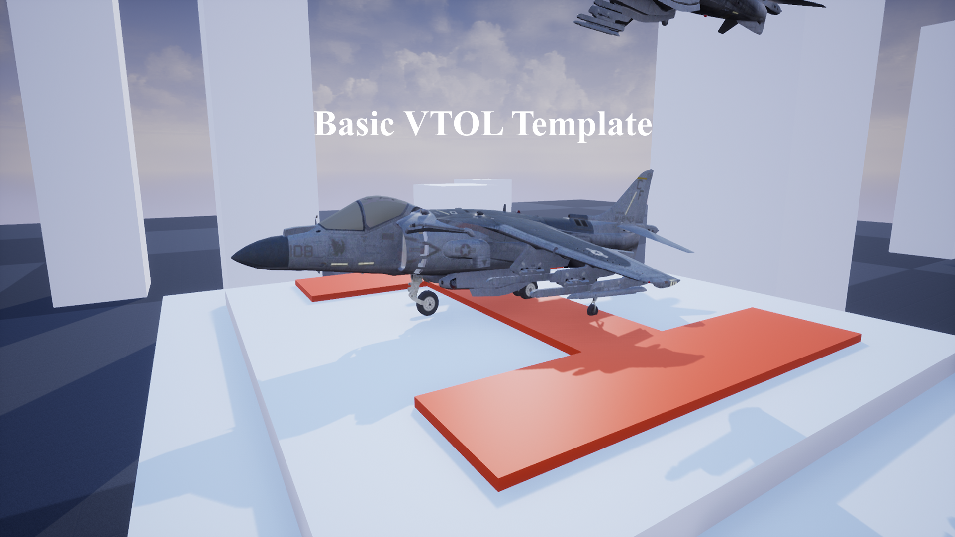 Basic Vtol Template in Blueprints - UE Marketplace
