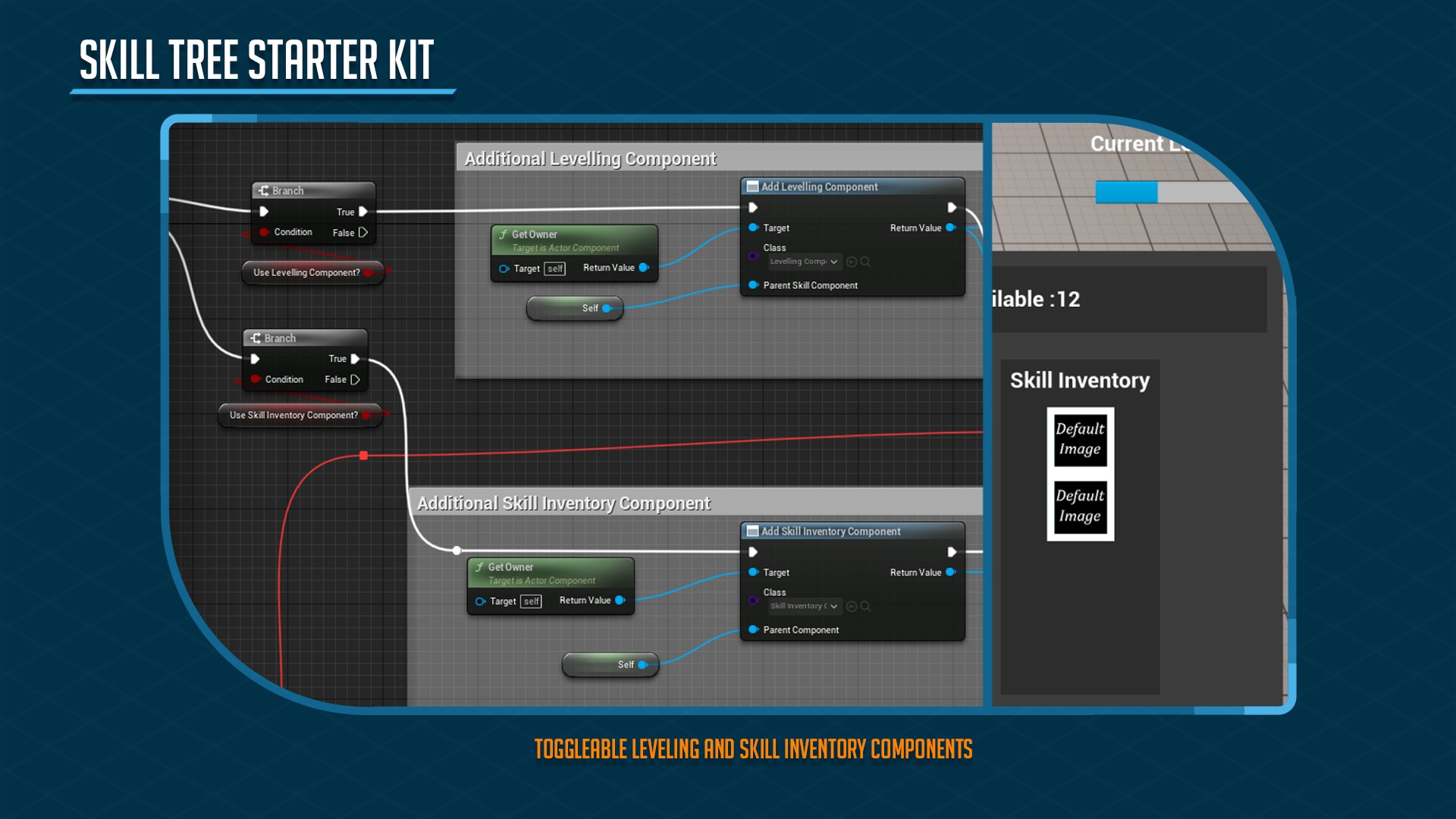 Ue4 Marketplace Multiplayer Skill Tree System Ibrahim Akinde | Unreal Engine 4 Specialist | Game ...