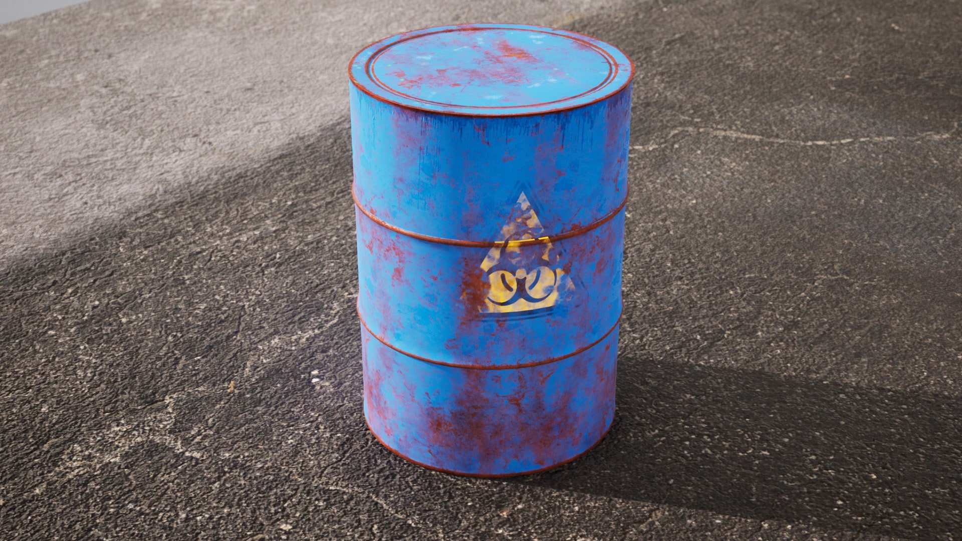 Toxic Waste Barrel Prop