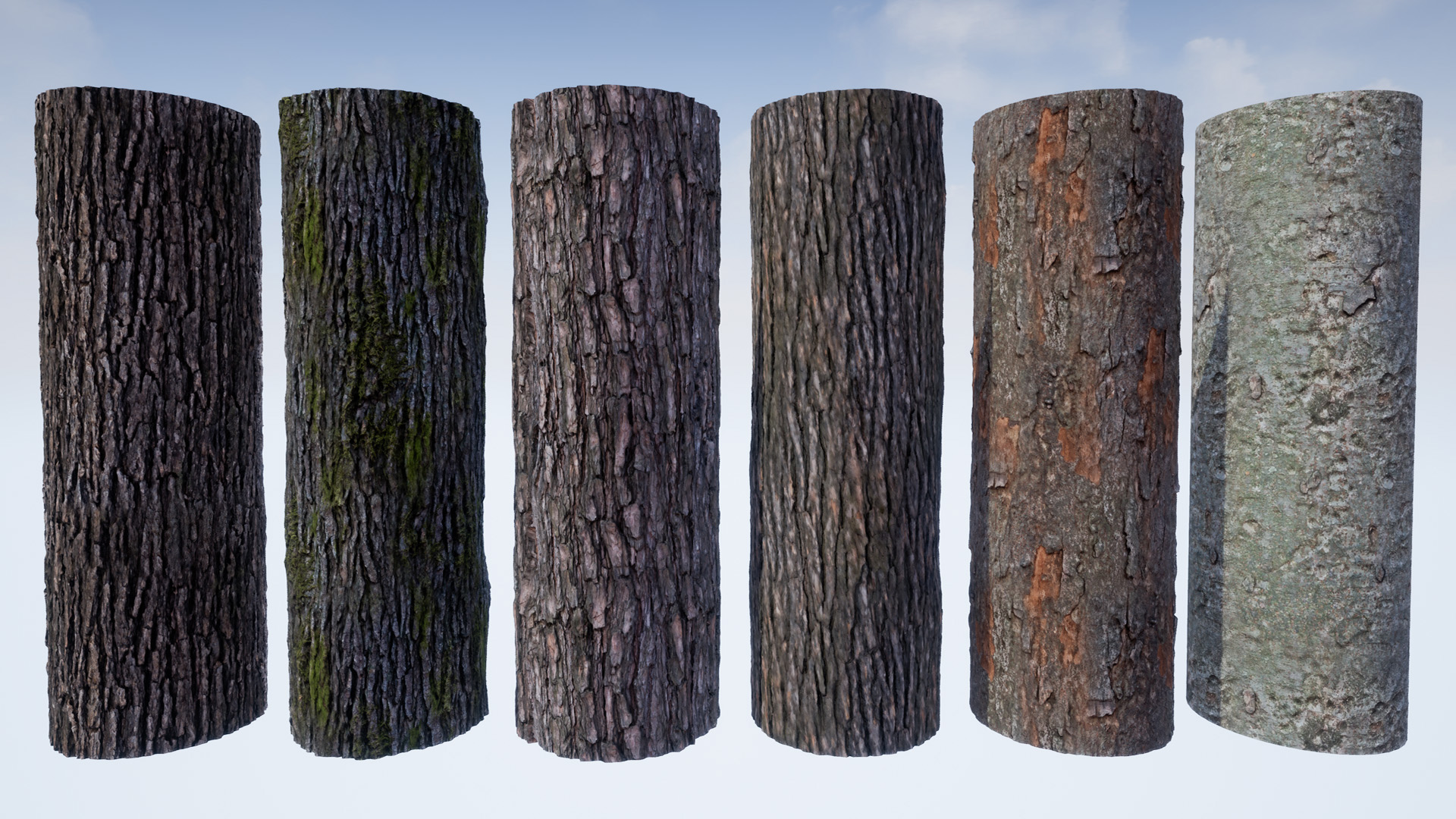 Tree Bark Materials by nabi163 in Materials - UE4 Marketplace