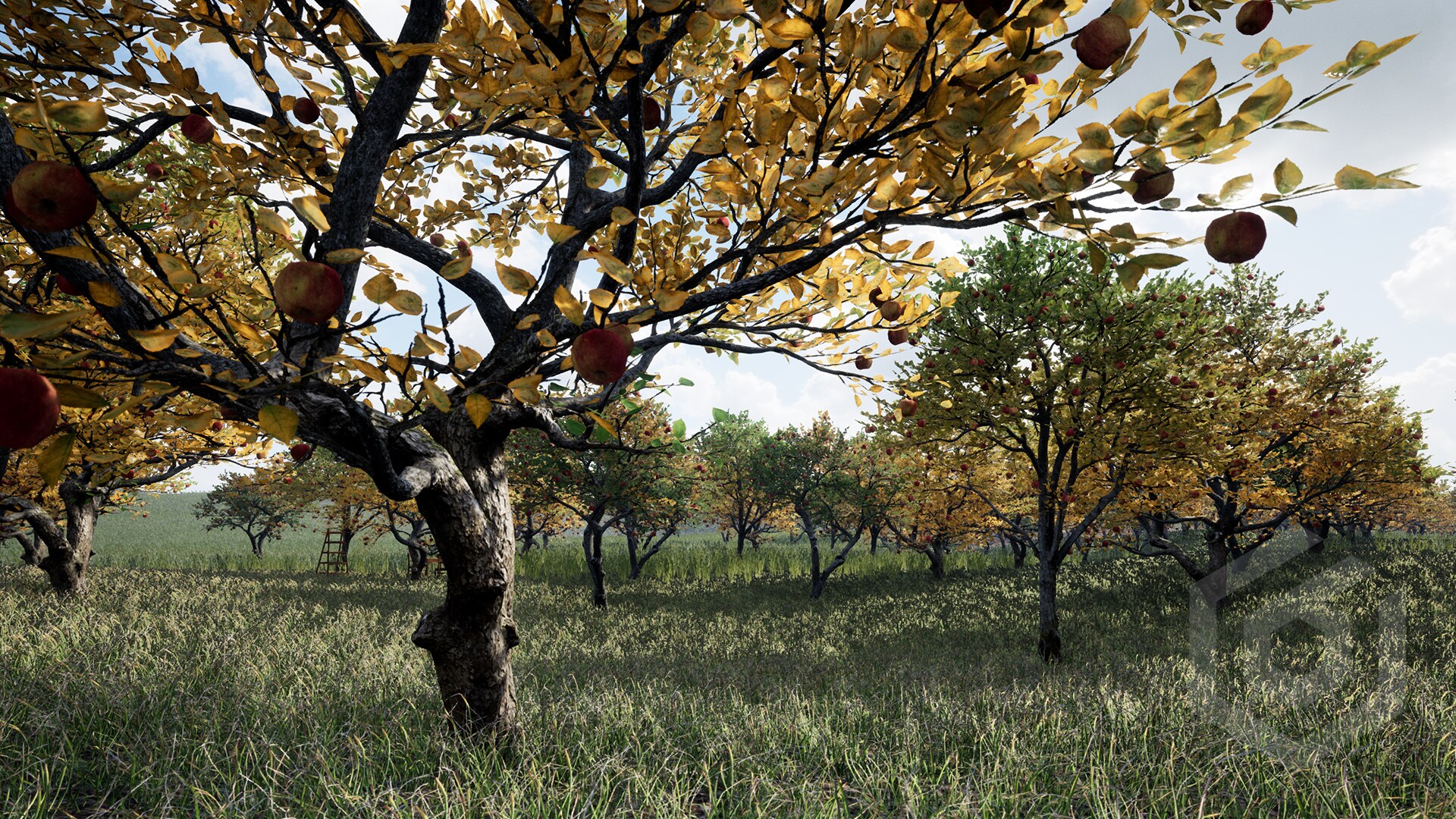Trees: Apple Tree (Seasonal) in Props - UE Marketplace