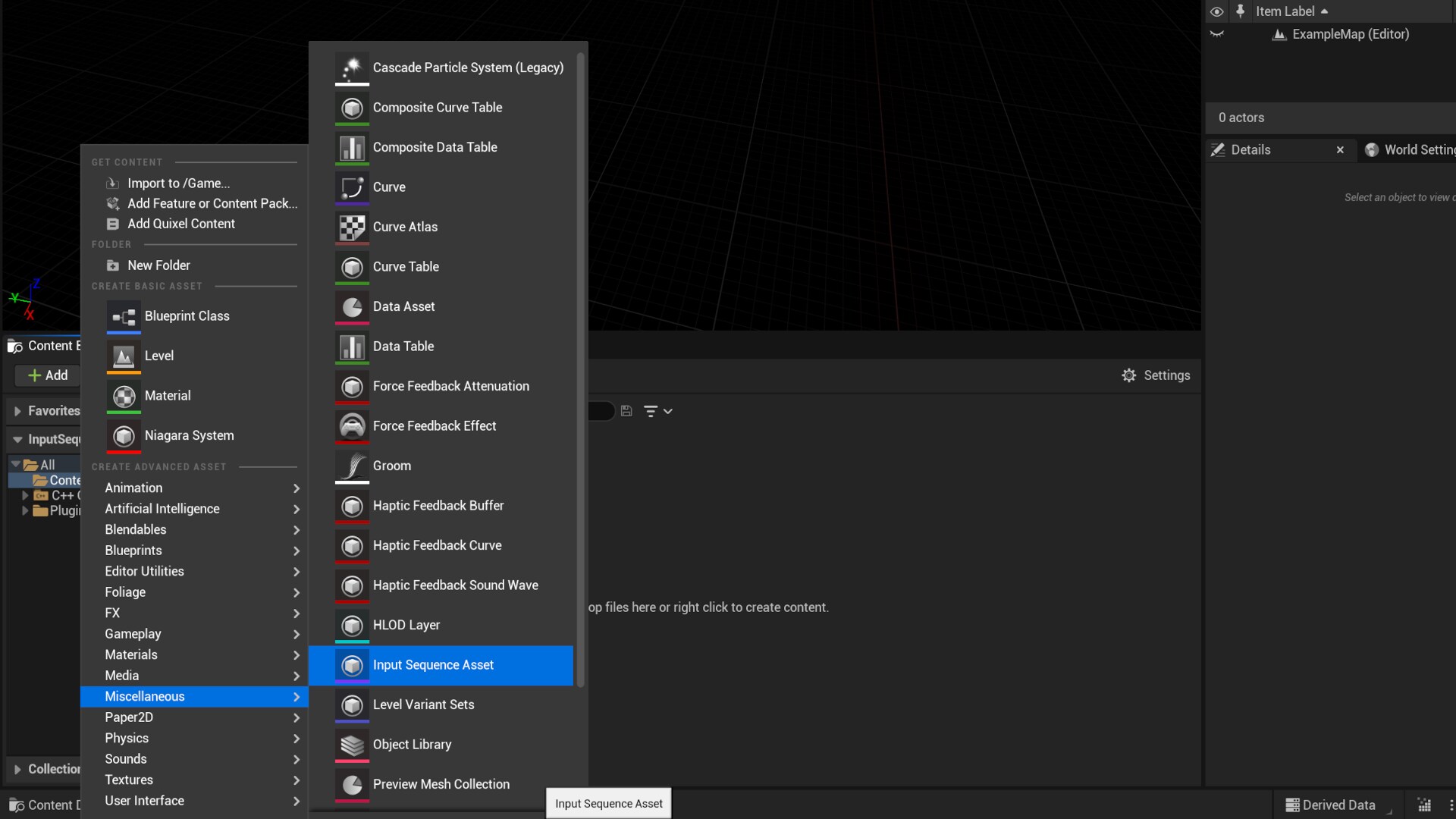 Input Sequence in Code Plugins - UE Marketplace
