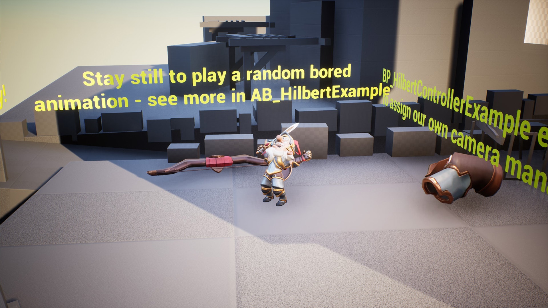 Hilbert! - Animated Stylized PBR Knight in Characters - UE Marketplace