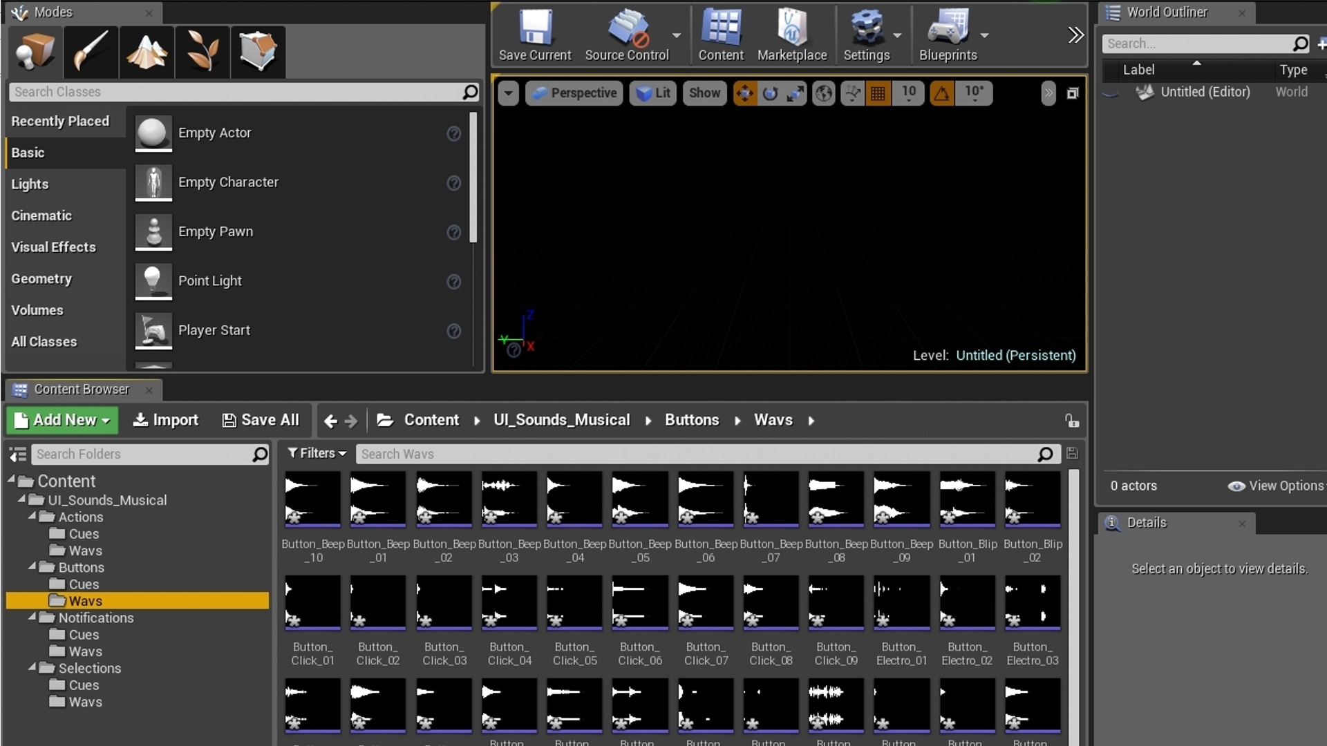 UI SOUNDS: MUSICAL in Sound Effects - UE Marketplace