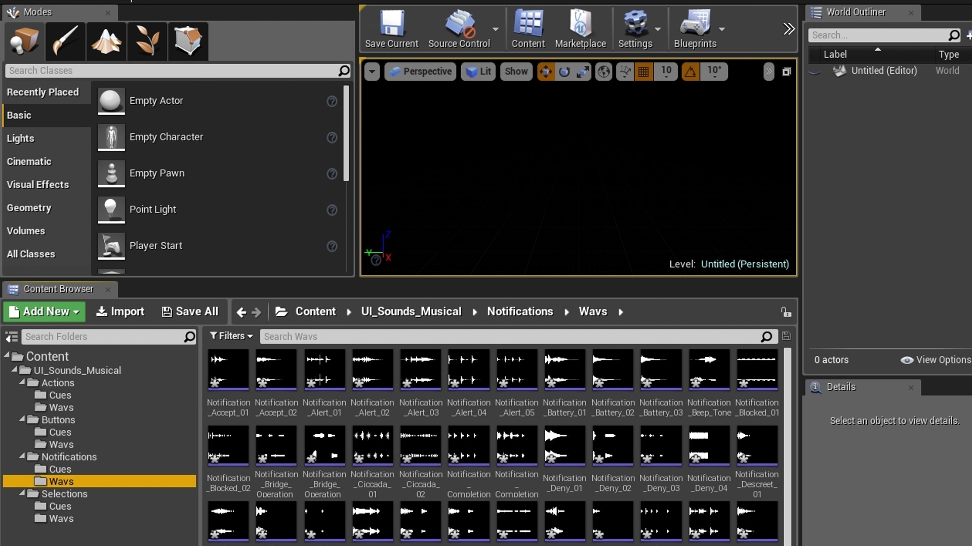 UI SOUNDS: MUSICAL in Sound Effects - UE Marketplace
