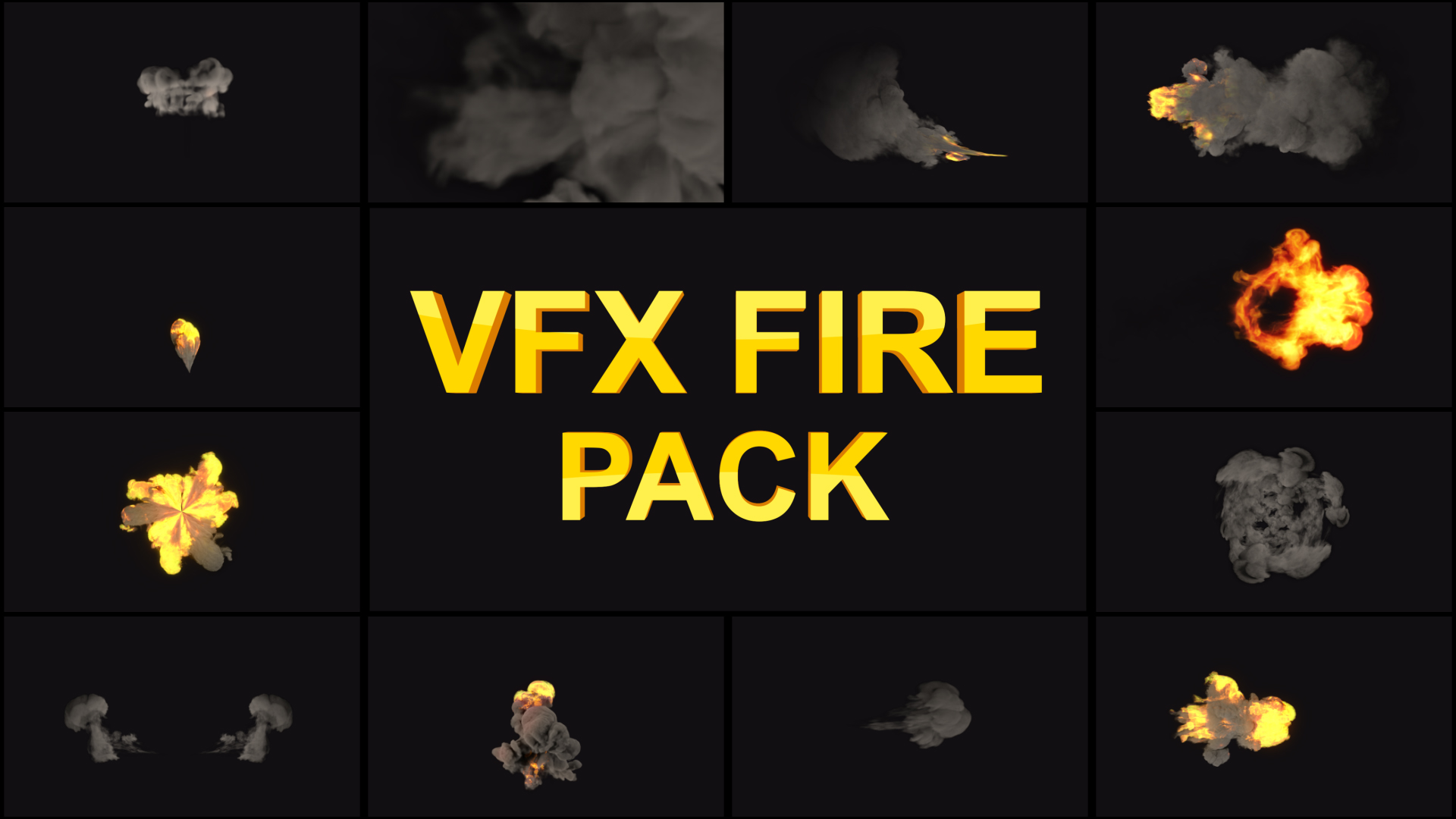 LEAKED GAME ASSETS - VFX Fire Pack