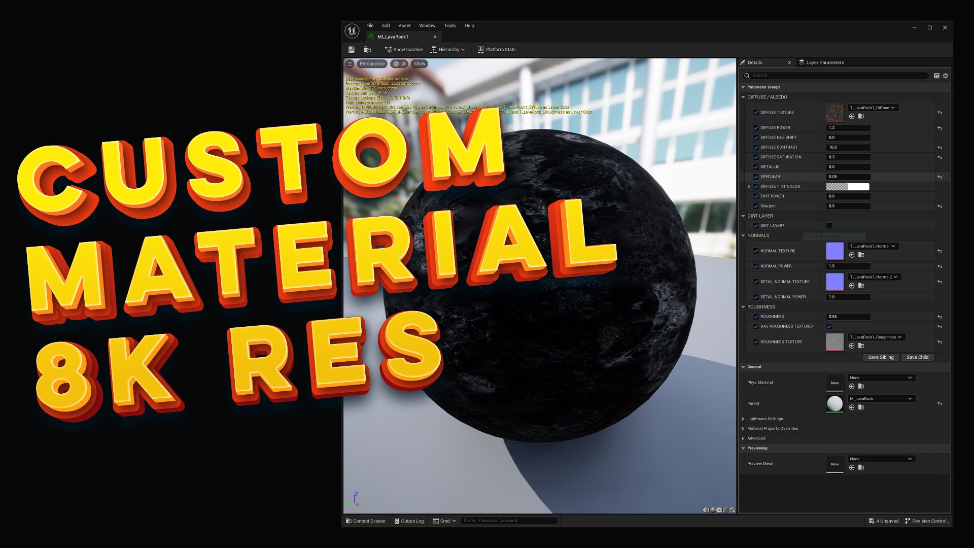 Lava Rock Wasteland in Environments - UE Marketplace