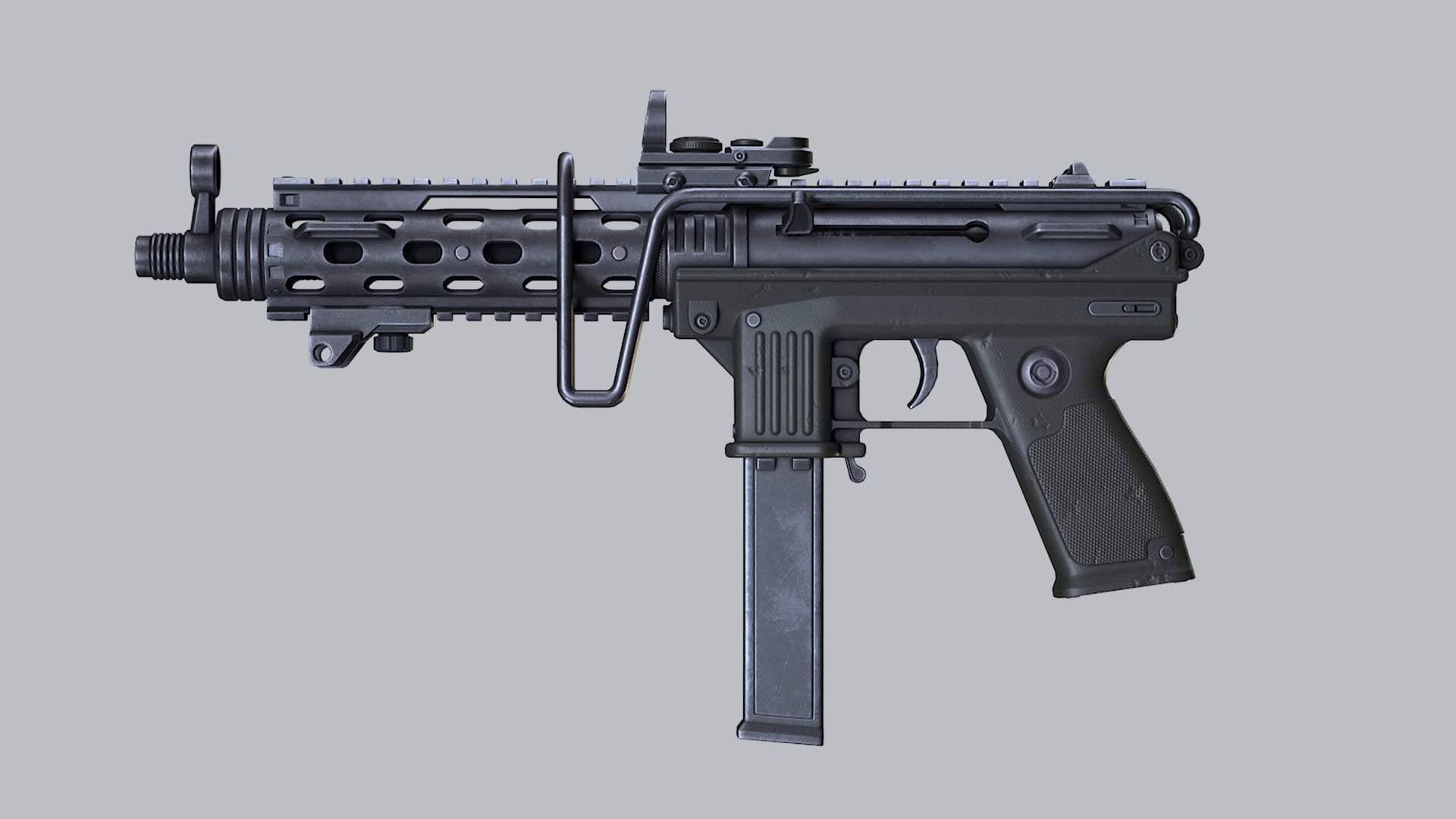 PM-33 SMG With hands in Weapons - UE Marketplace