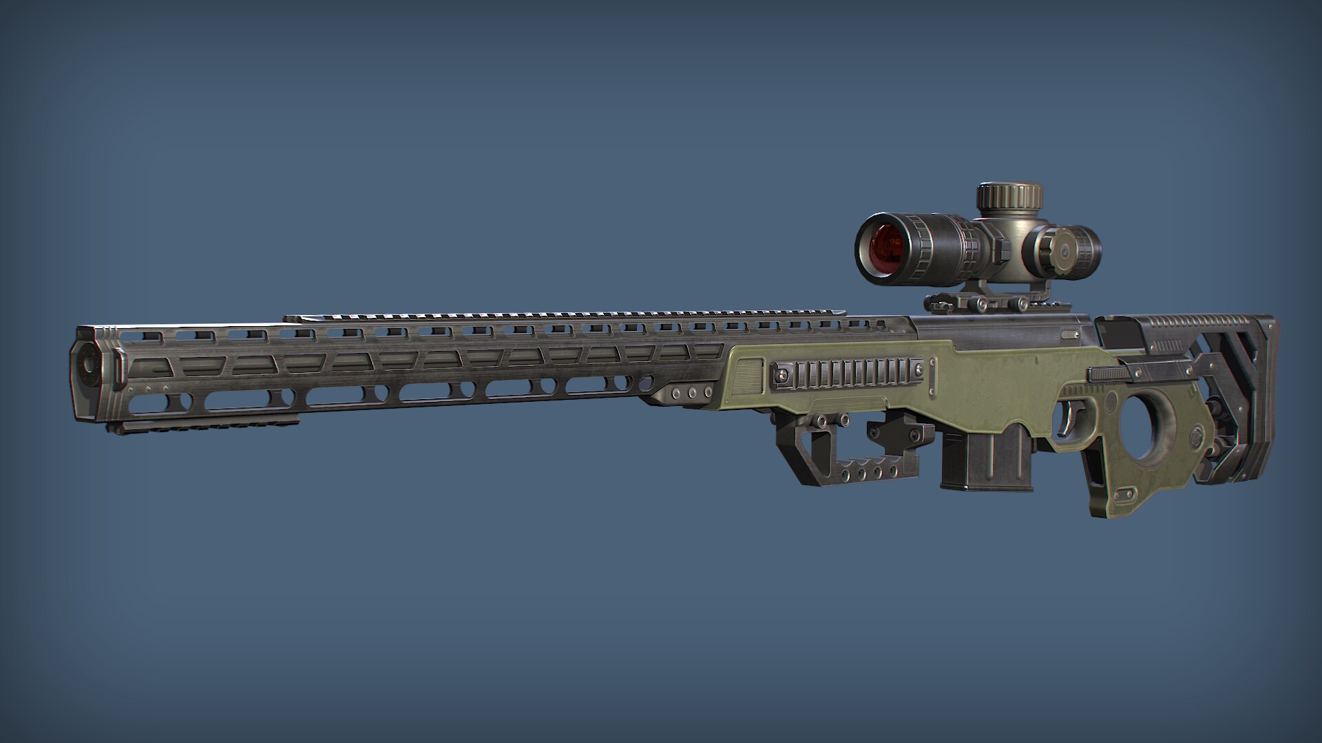 SR-S96 Sniper Rifle With Hands in Weapons - UE Marketplace