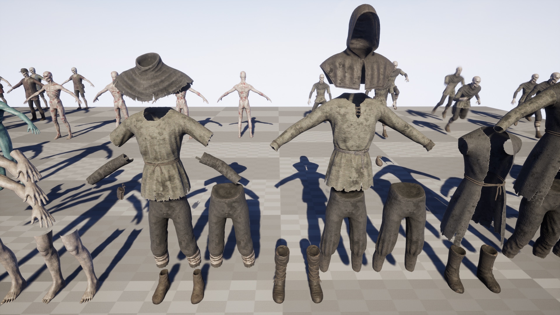 Undead Peasants：キャラクター - UE マーケットプレイス