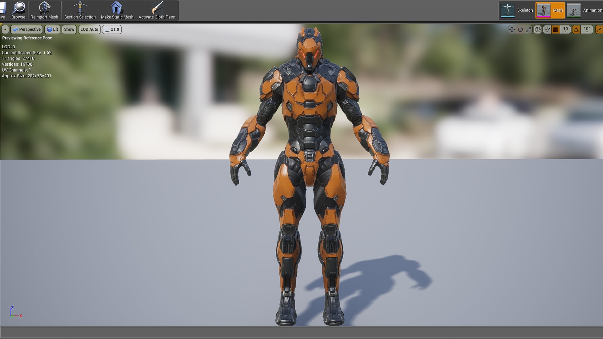 Sci Fi Cyborg 07 – ASSET CLOUD