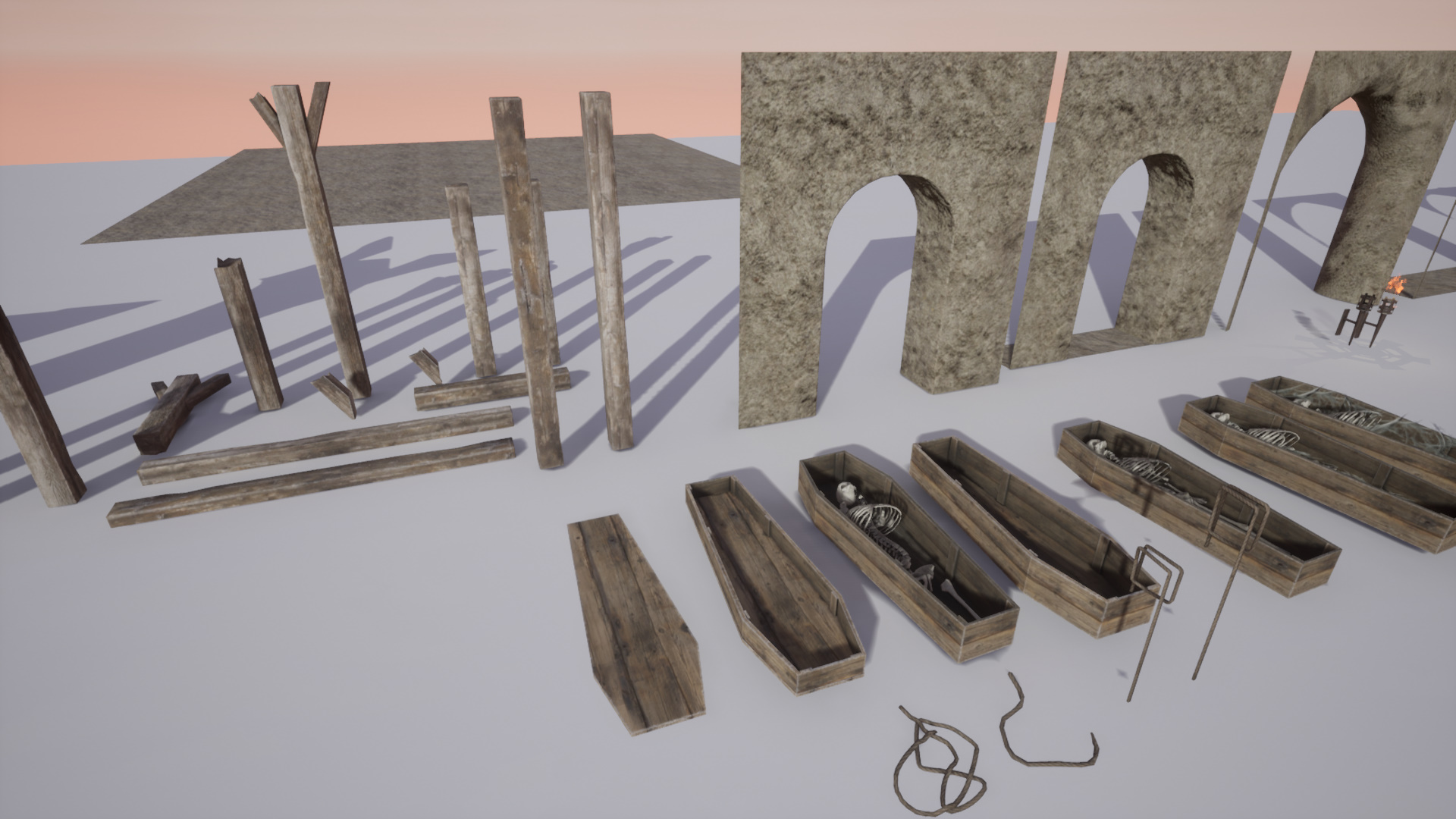 LEAKED GAME ASSETS - Catacombs