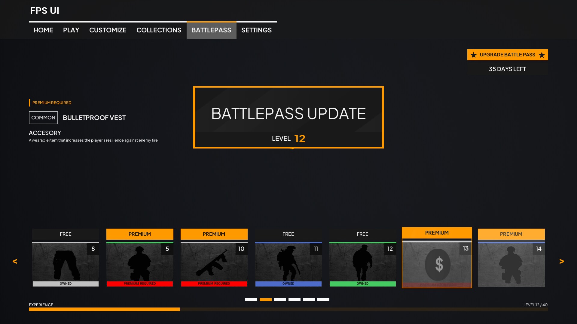 FPS UI Kit in 2D Assets - UE Marketplace