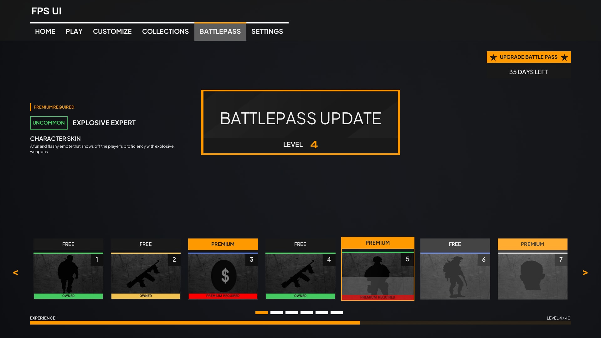 FPS UI Kit in 2D Assets - UE Marketplace
