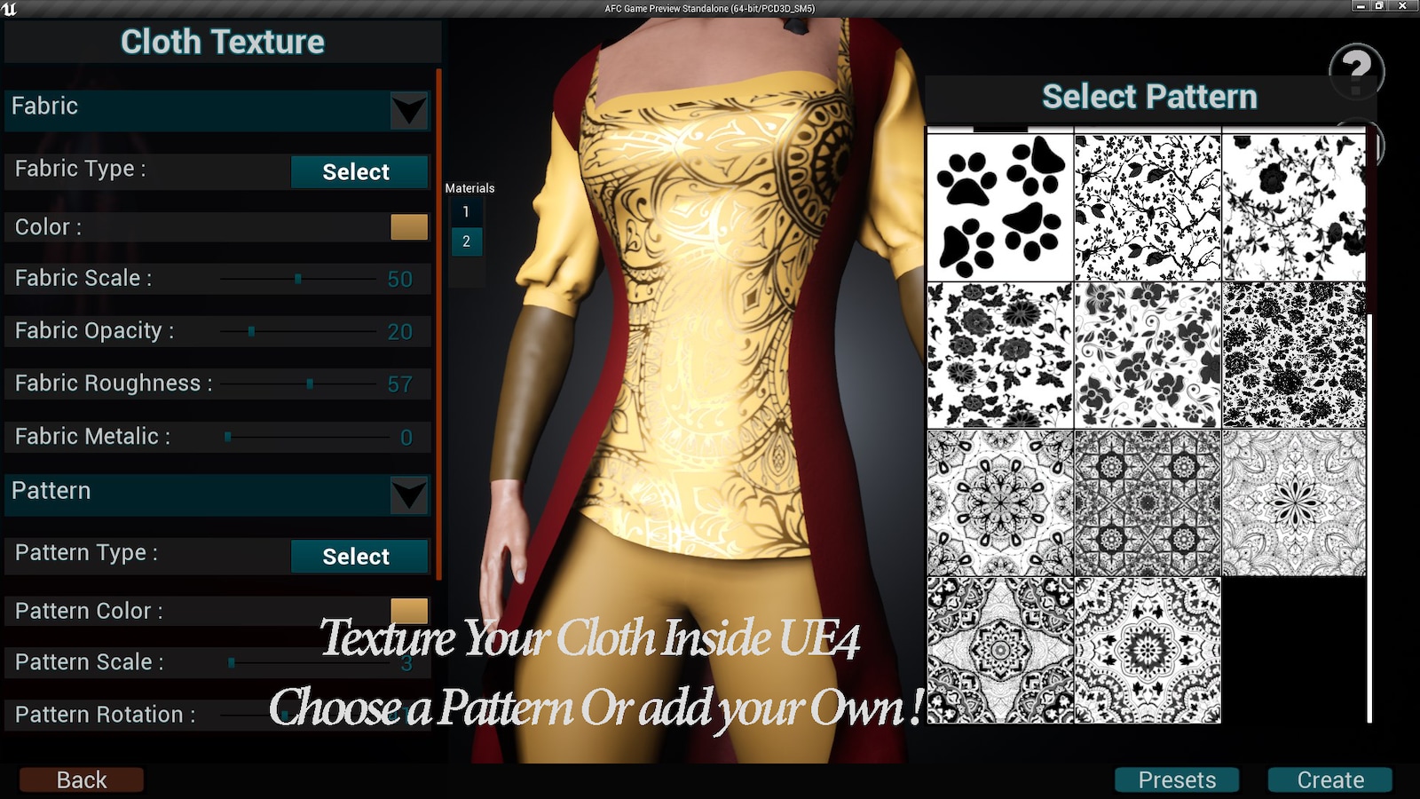 Advance Female Customization In Characters Ue Marketplace