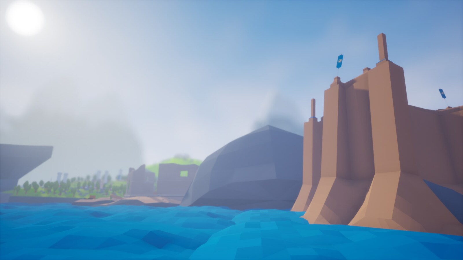 Polygonal Odyssey in Environments - UE Marketplace