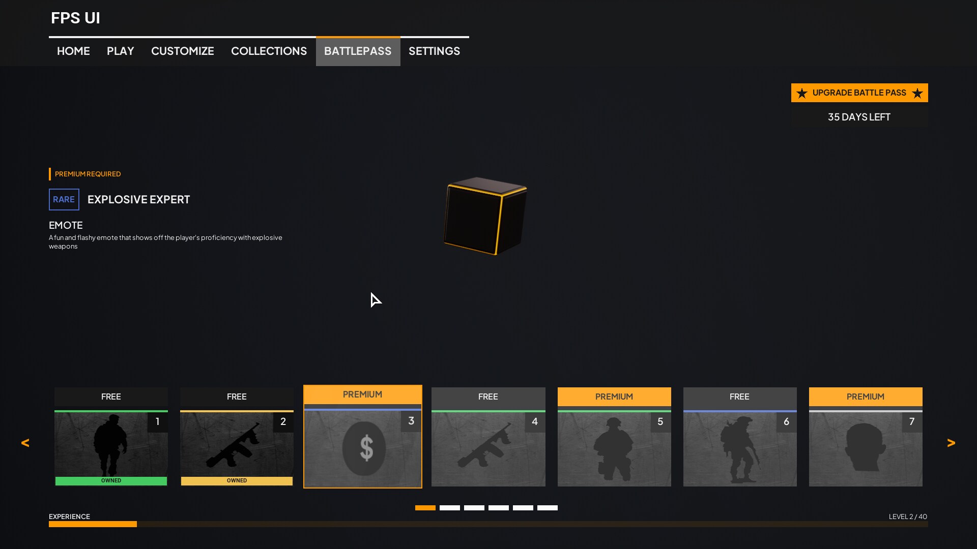 FPS UI Kit in 2D Assets - UE Marketplace