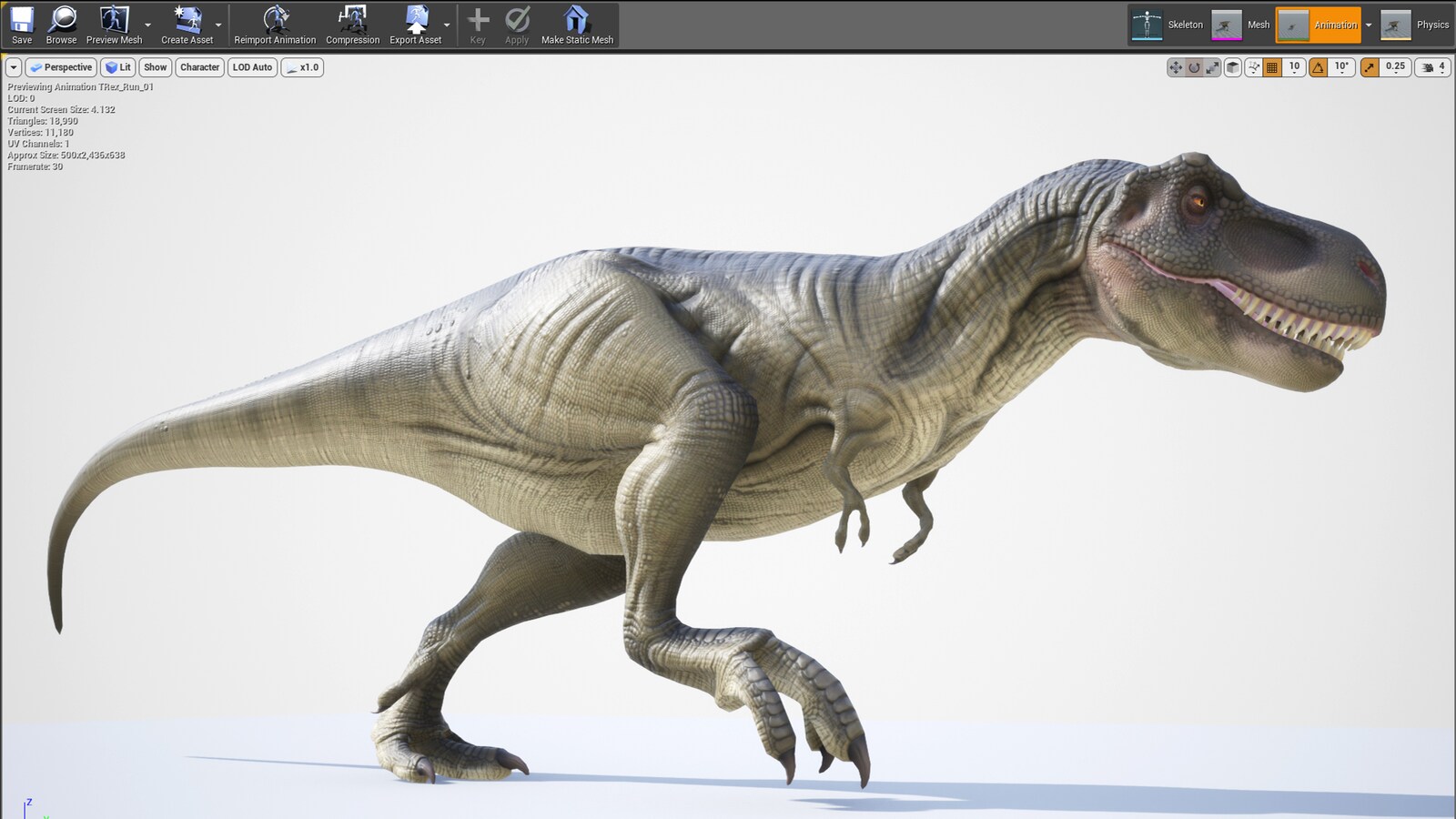 Tyrannosaurus Rex in Characters - UE Marketplace