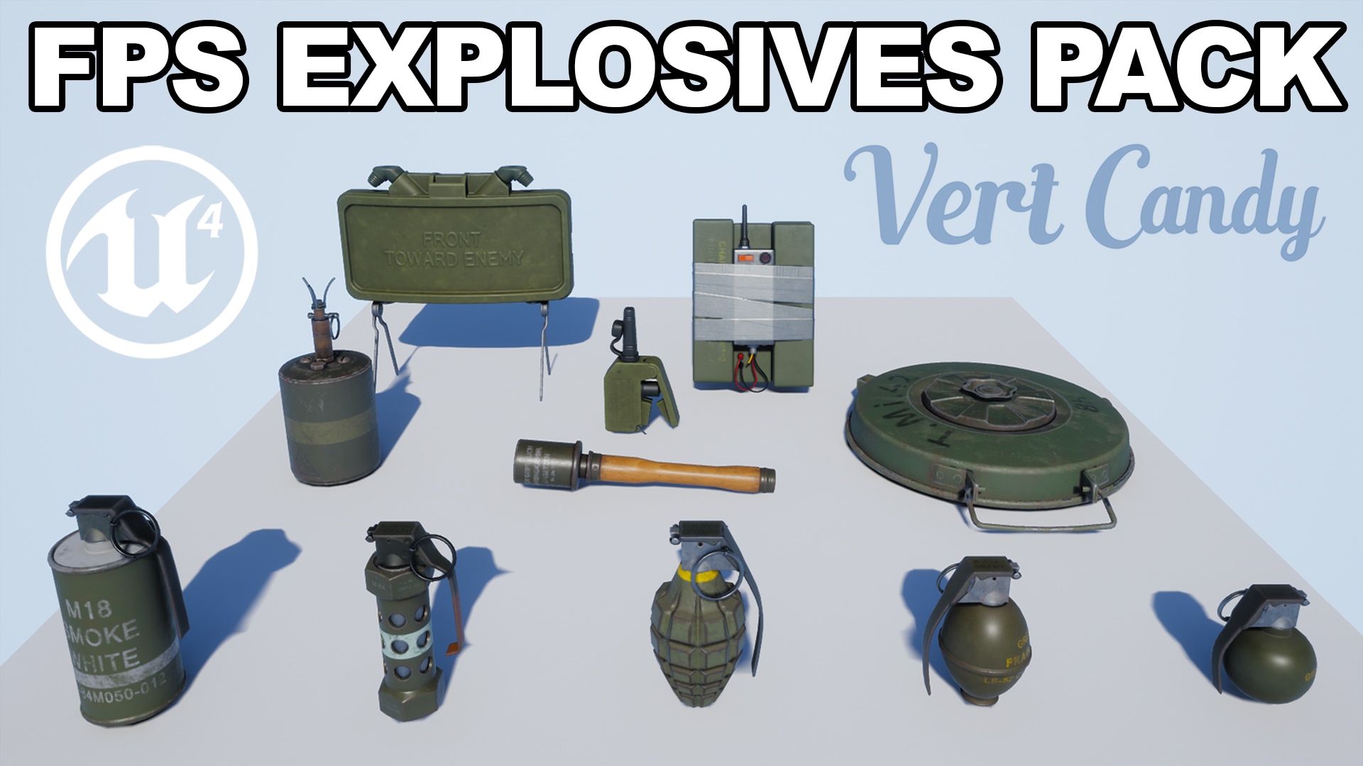 FPS Explosives Pack in Weapons - UE Marketplace