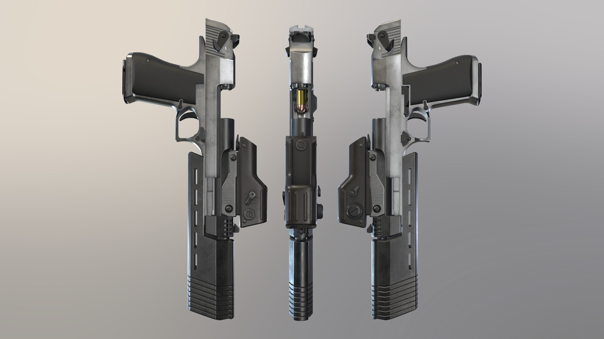 DE-50-C Pistol in Weapons - UE Marketplace