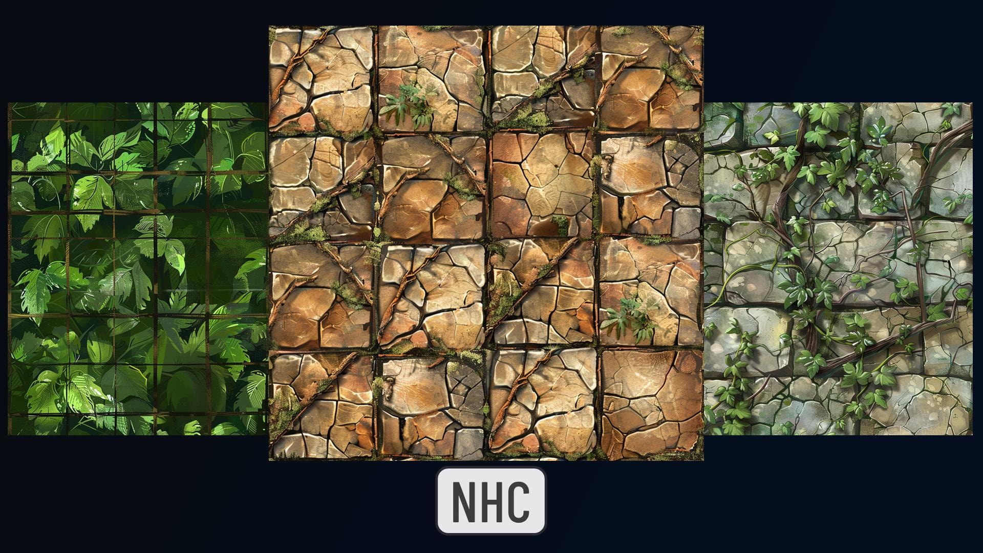 NHC - Nature Textures in 2D Assets - UE Marketplace